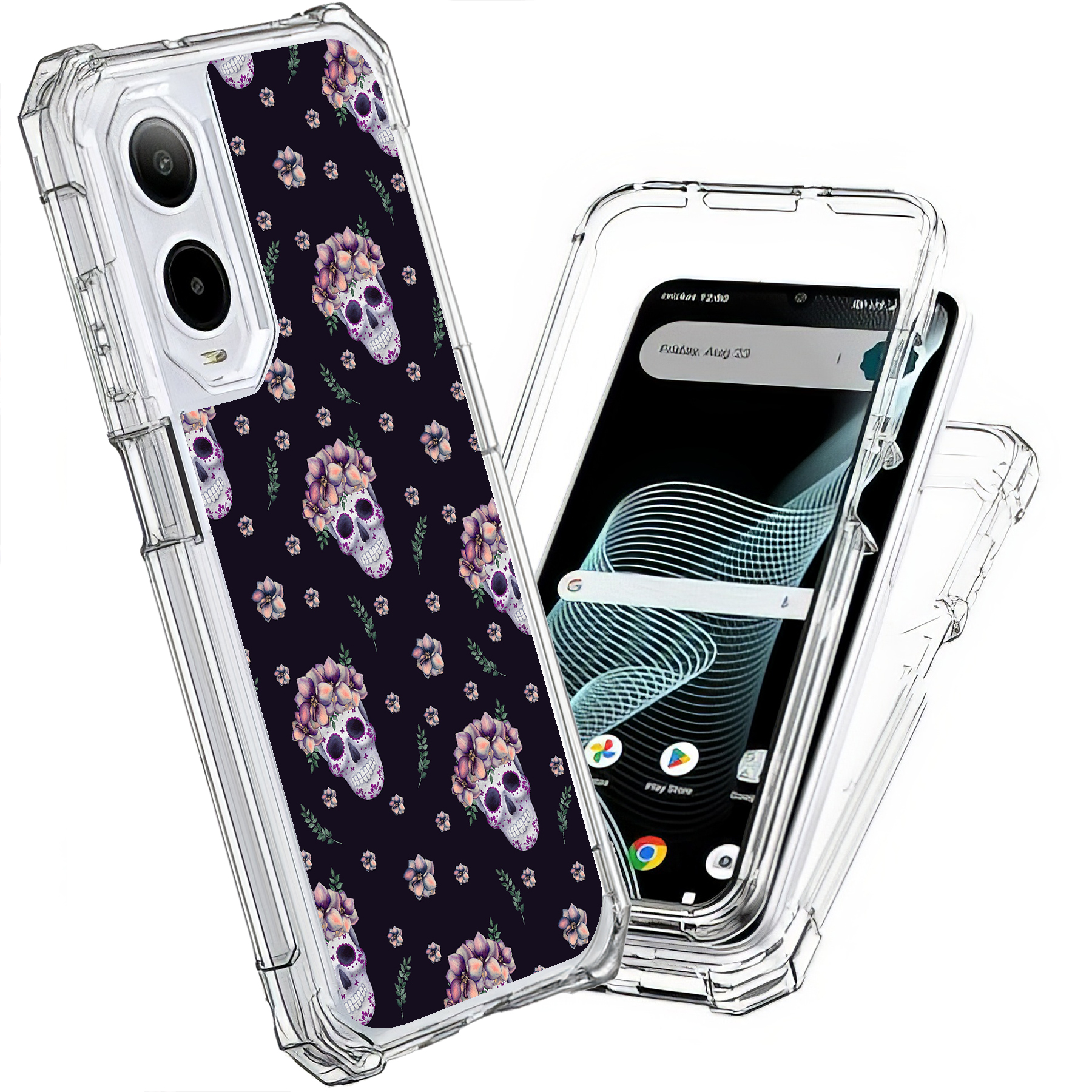 TalkingCase Full Body Phone Case Compatible for Cricket Debut S3/AT&T ...