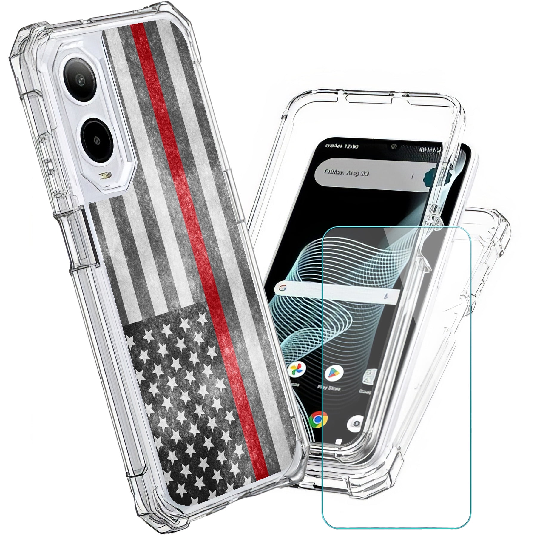 TalkingCase Full Body Phone Case Compatible for Cricket Debut S3/AT&T Vista 2(Not Debut S2 ...
