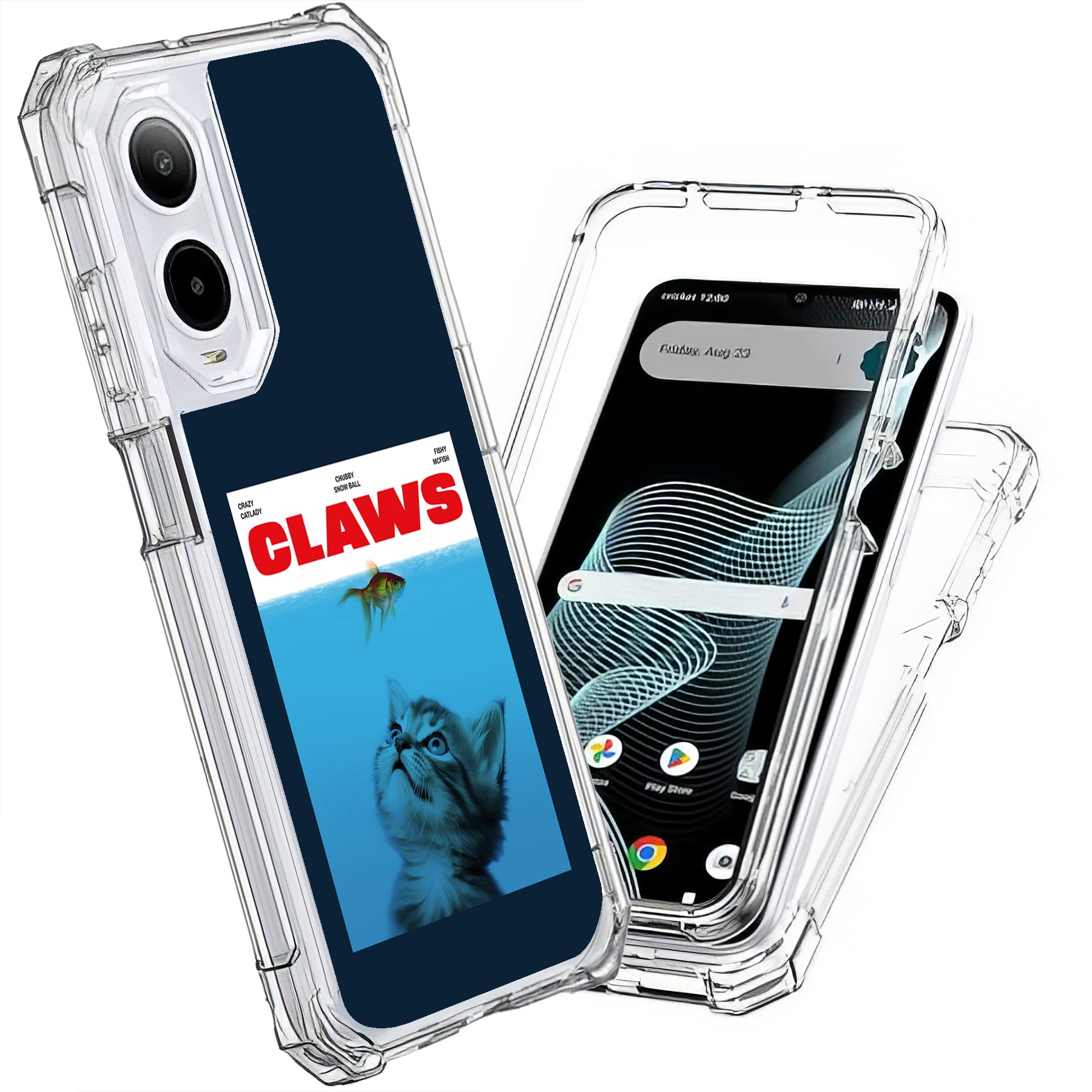 TalkingCase Full Body Phone Case Compatible for Cricket Debut S3/AT&T ...