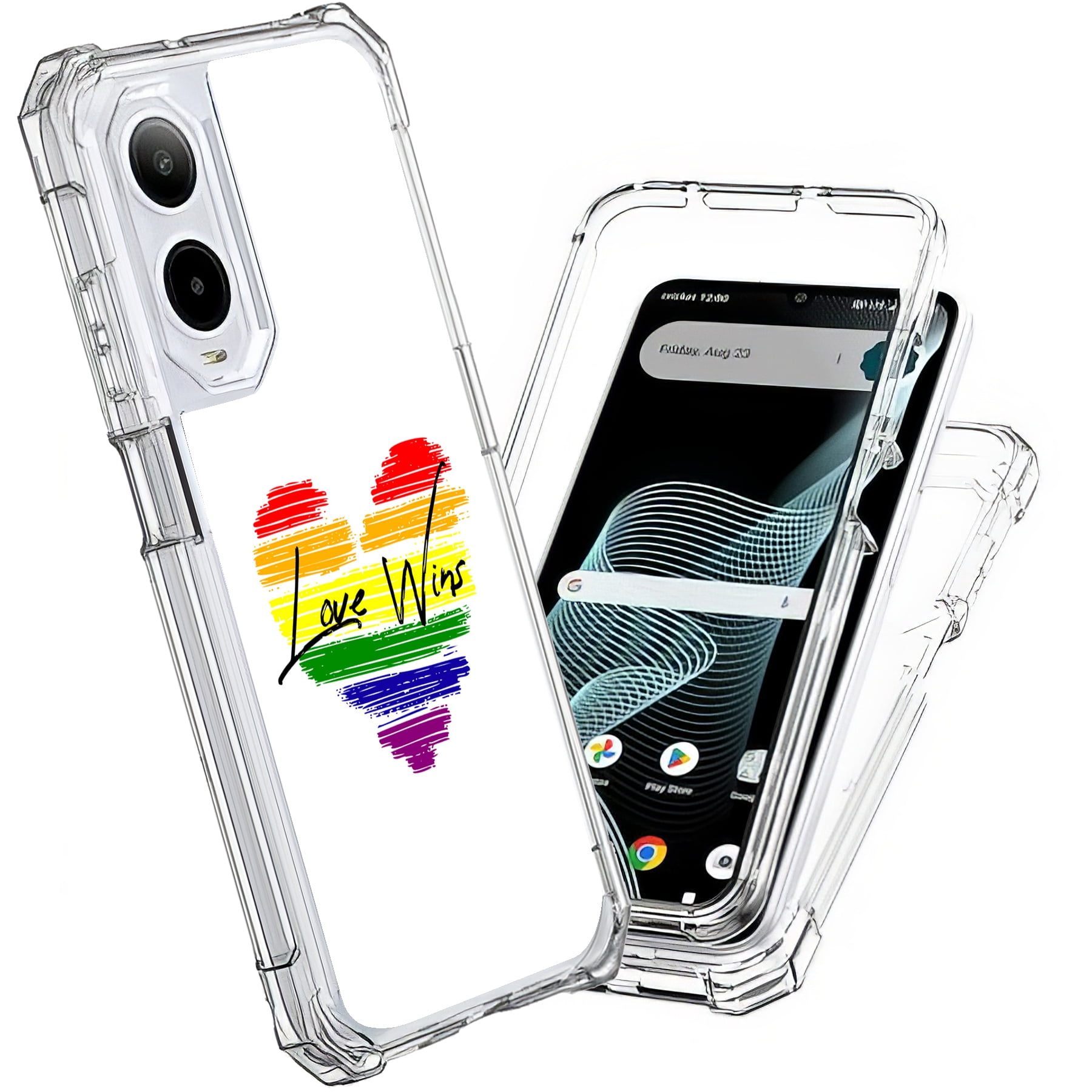 TalkingCase Full Body Phone Case Compatible for Cricket Debut S3/AT&T ...