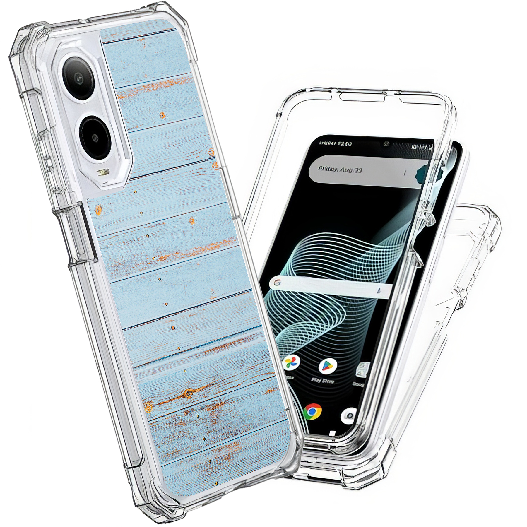 TalkingCase Full Body Phone Case Compatible for Cricket Debut S3/AT&T ...