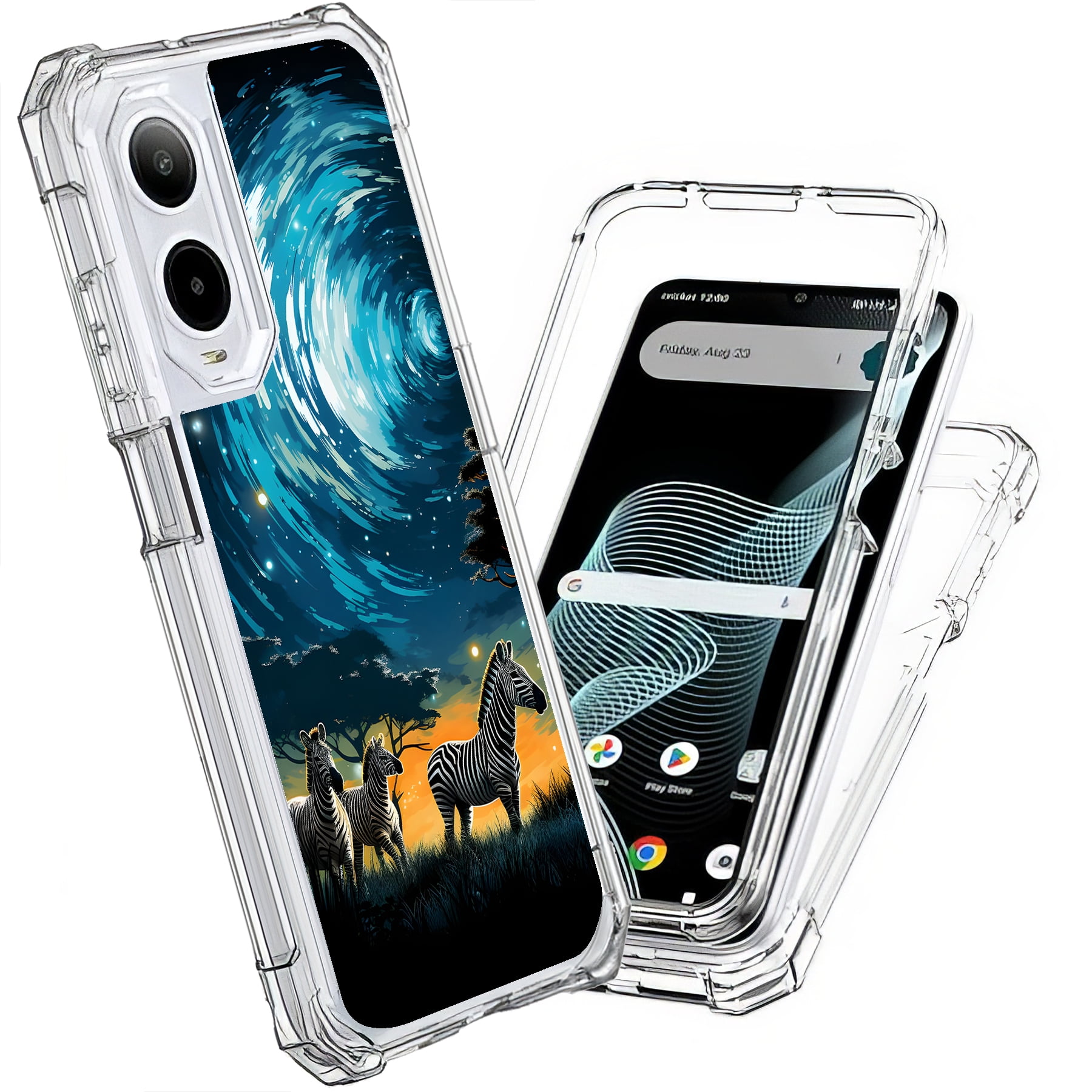 TalkingCase Full Body Phone Case Compatible for Cricket Debut S3/AT&T ...