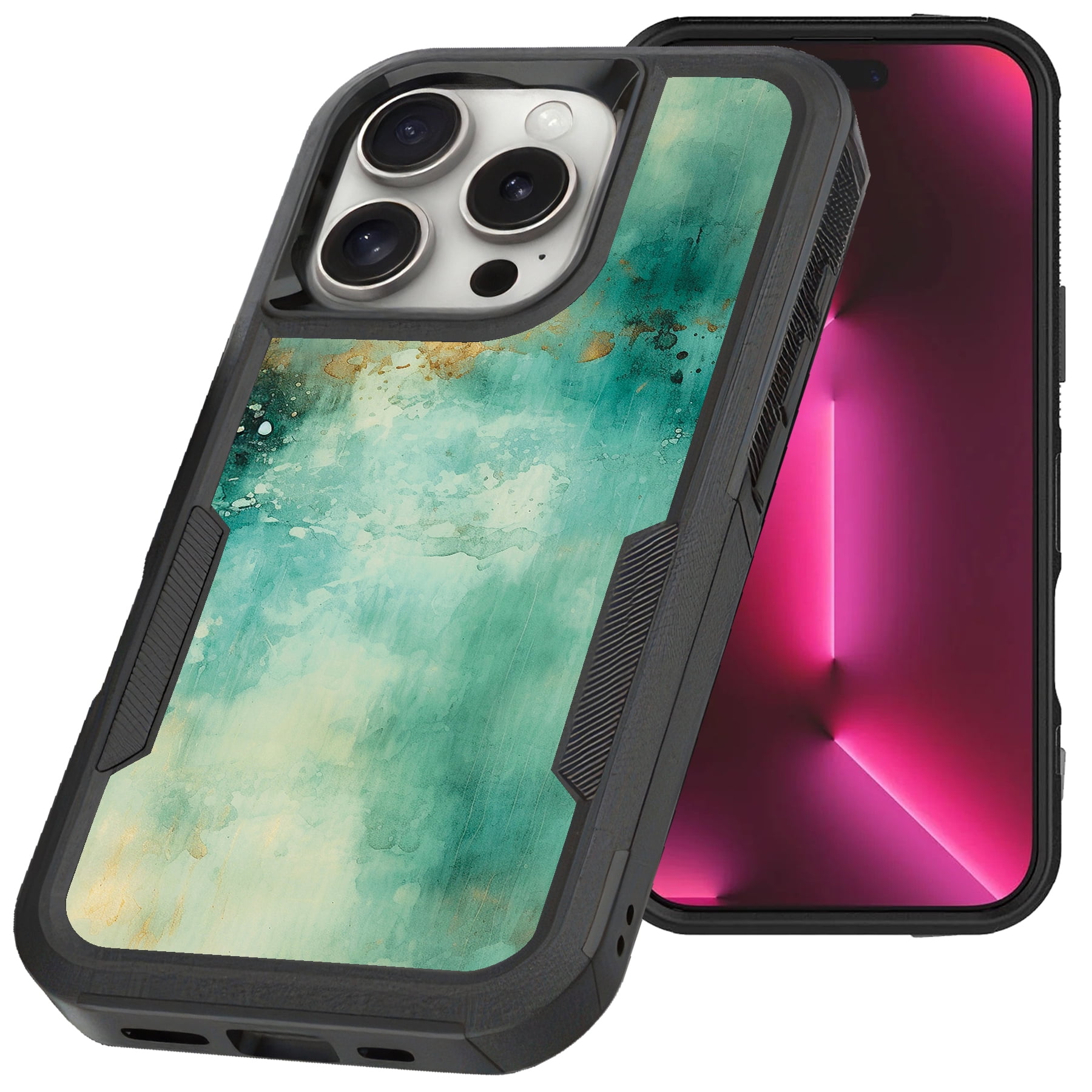 TalkingCase Hybrid Dual-Layer Phone Case Compatible for Apple iPhone 16 ...