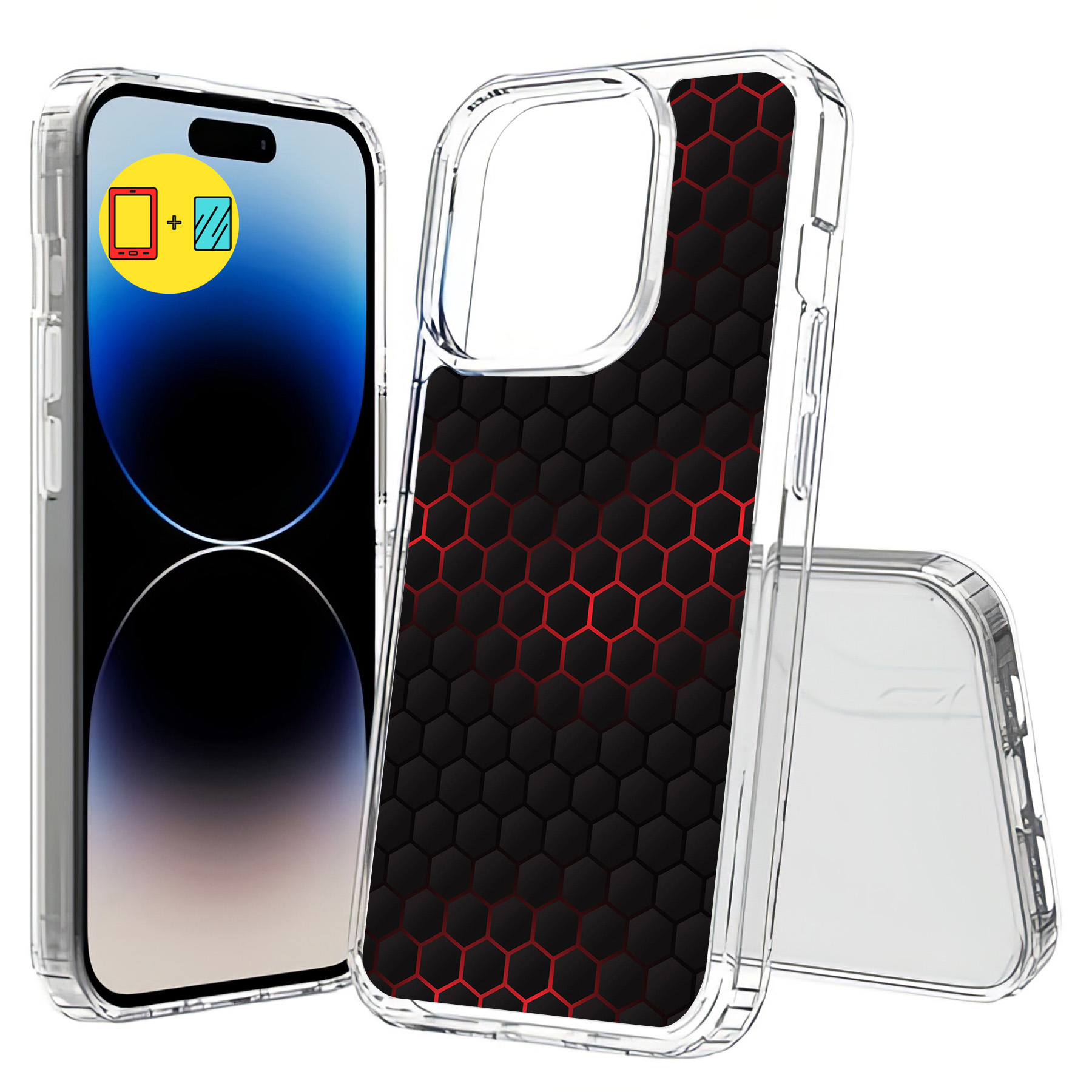 TalkingCase Hybrid Phone Cover Compatible for Apple iPhone 15 Pro Max ...