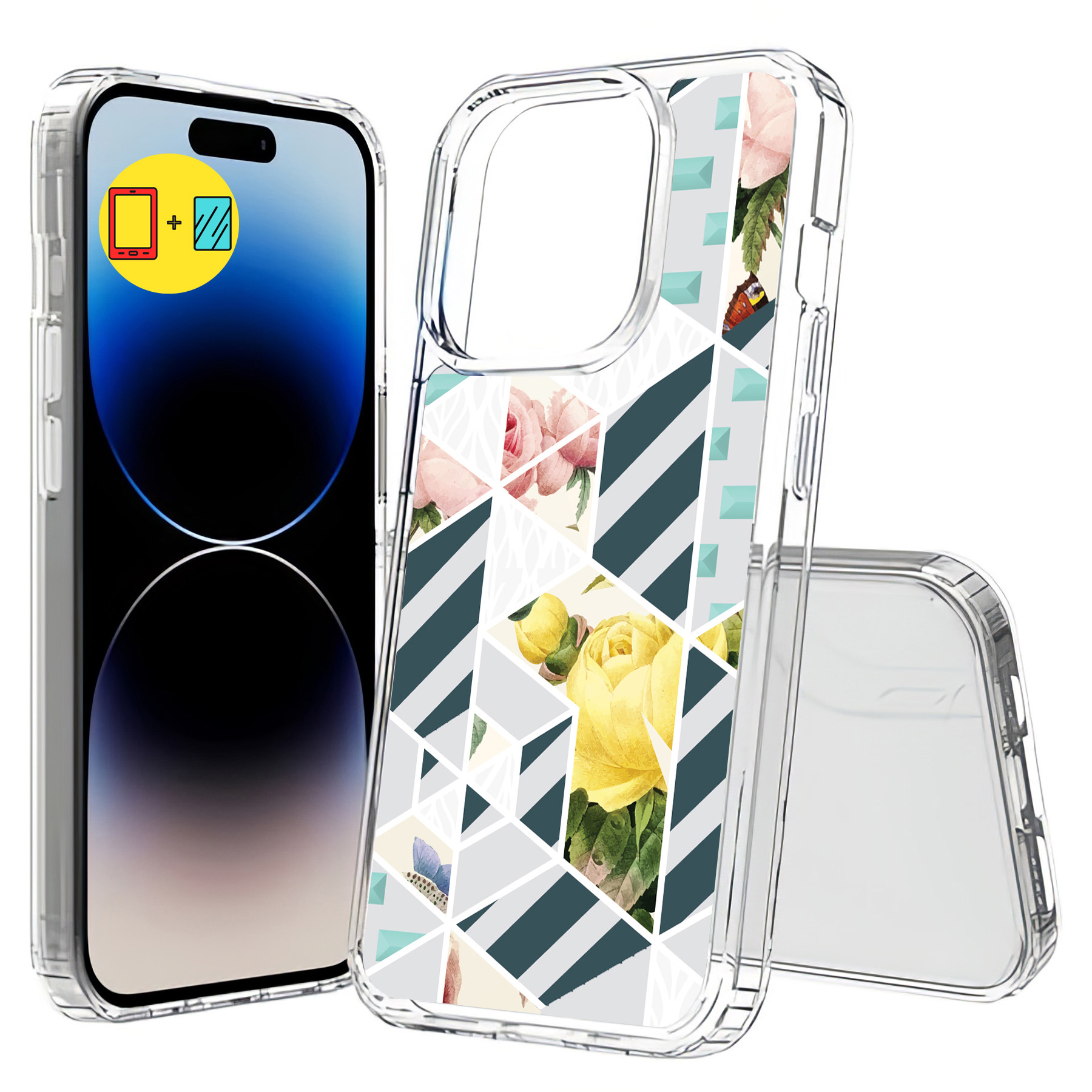 TalkingCase Hybrid Phone Cover Compatible for Apple iPhone 15 Pro Max ...