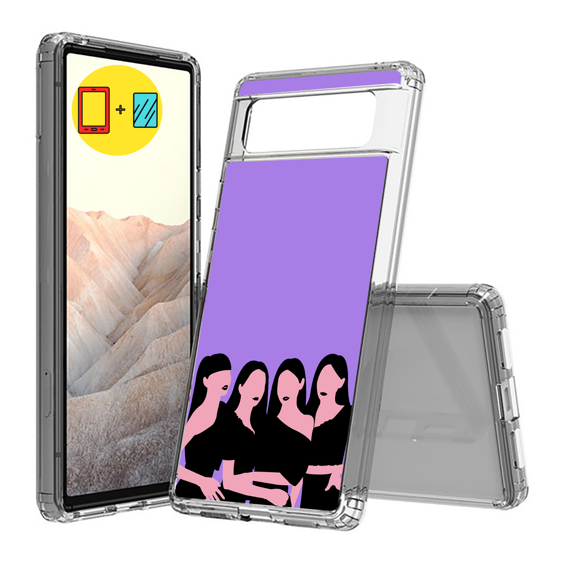 TalkingCase Hybrid Phone Cover Compatible for Google Pixel 6, KPOP ...