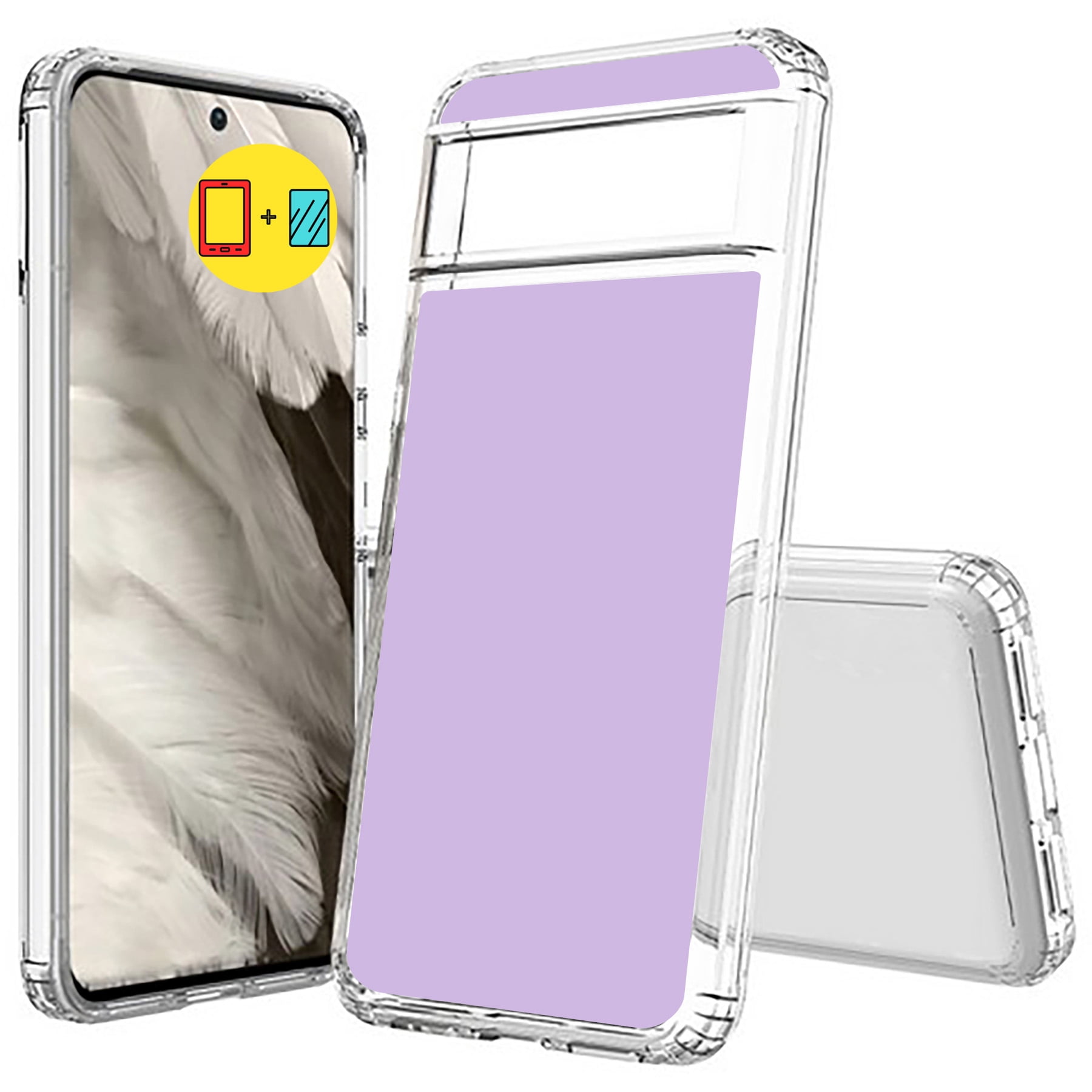 TalkingCase Hybrid Phone Cover Compatible for Google Pixel 7a, Pastel ...