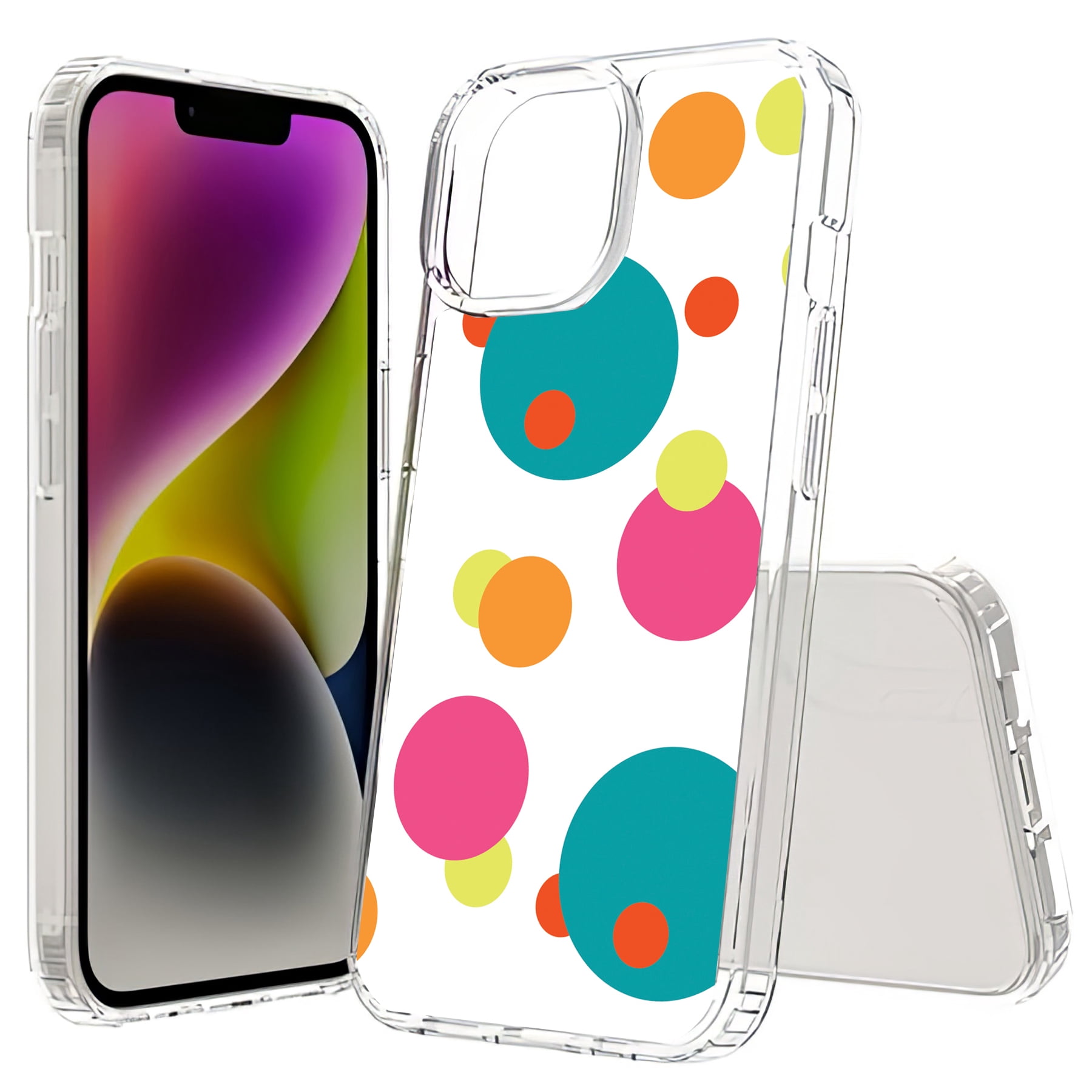 TalkingCase Hybrid Phone Cover Compatible for Apple iPhone 15, Color ...