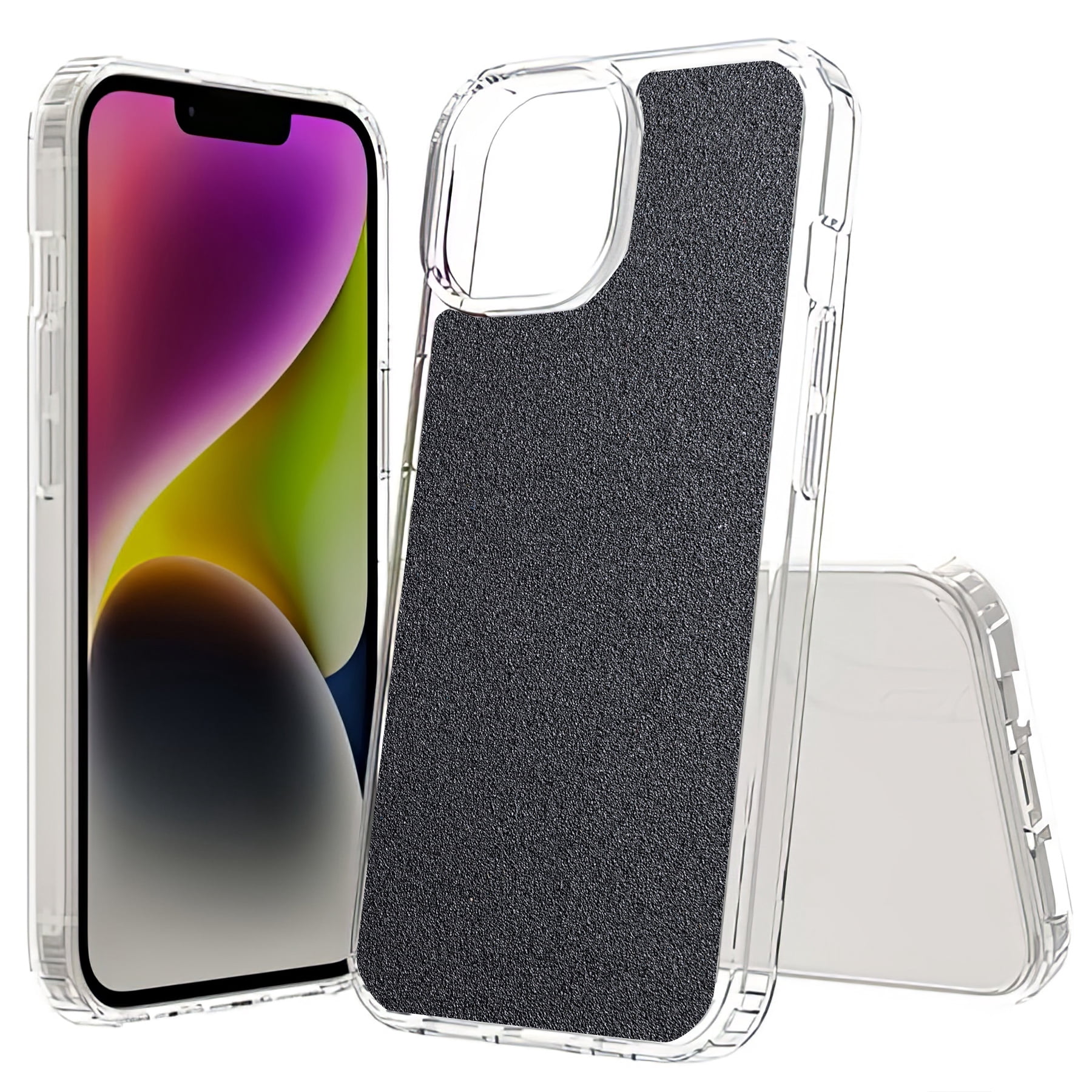 TalkingCase Hybrid Phone Cover Compatible for Apple iPhone 15, Metal ...