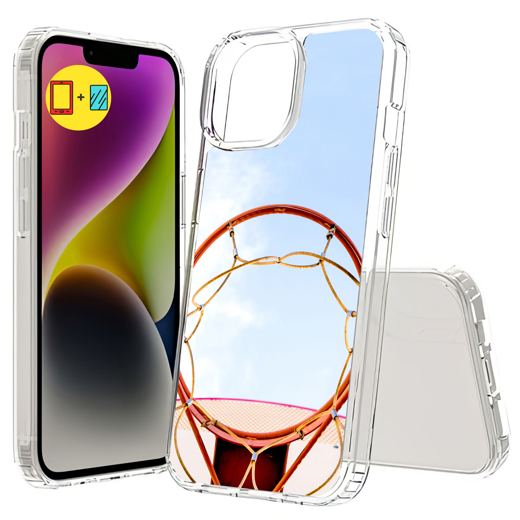 TalkingCase Hybrid Phone Cover Compatible for Apple iPhone 15 Plus ...