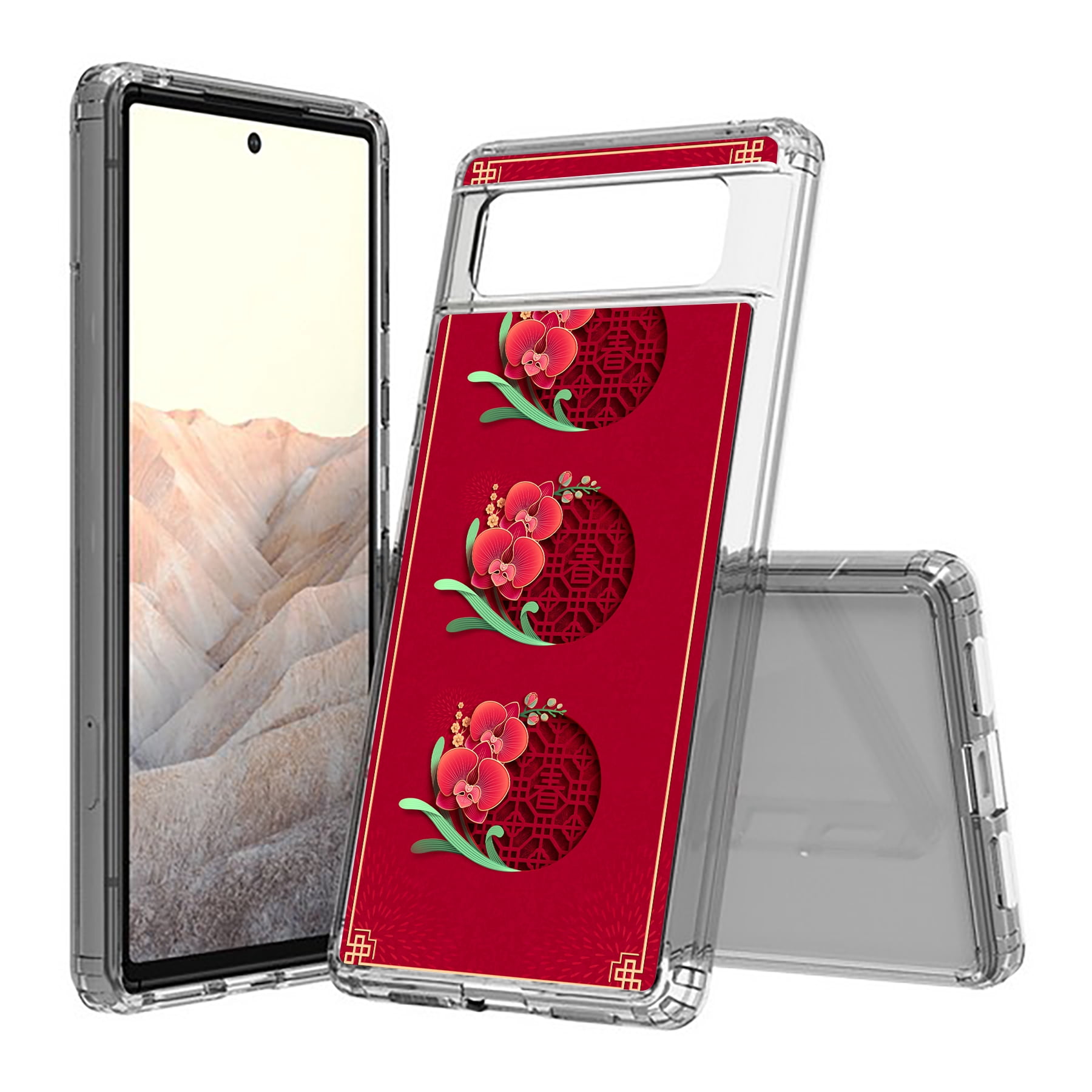 TalkingCase Hybrid Phone Cover Compatible for Google Pixel 6, Chinese ...