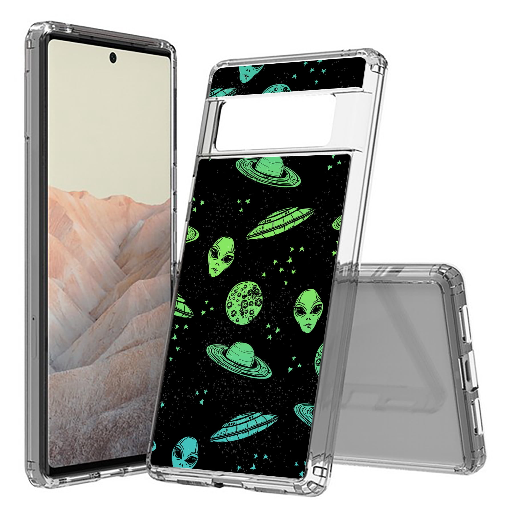 TalkingCase Hybrid Phone Cover Compatible for Google Pixel 6 Pro, Outer ...