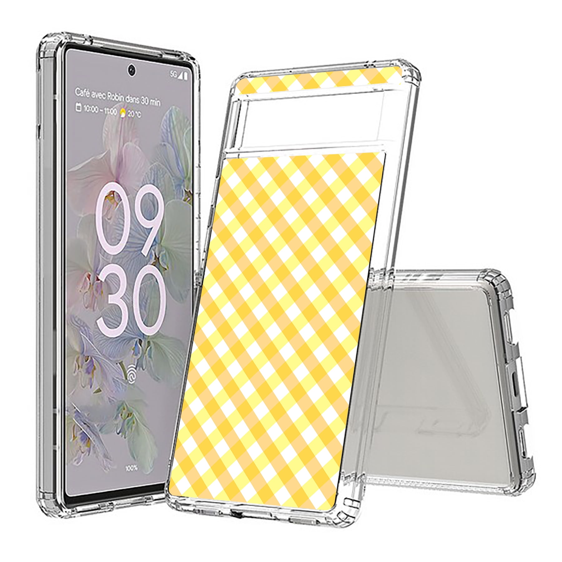 TalkingCase Hybrid Phone Cover Compatible for Google Pixel 6a, Yellow ...