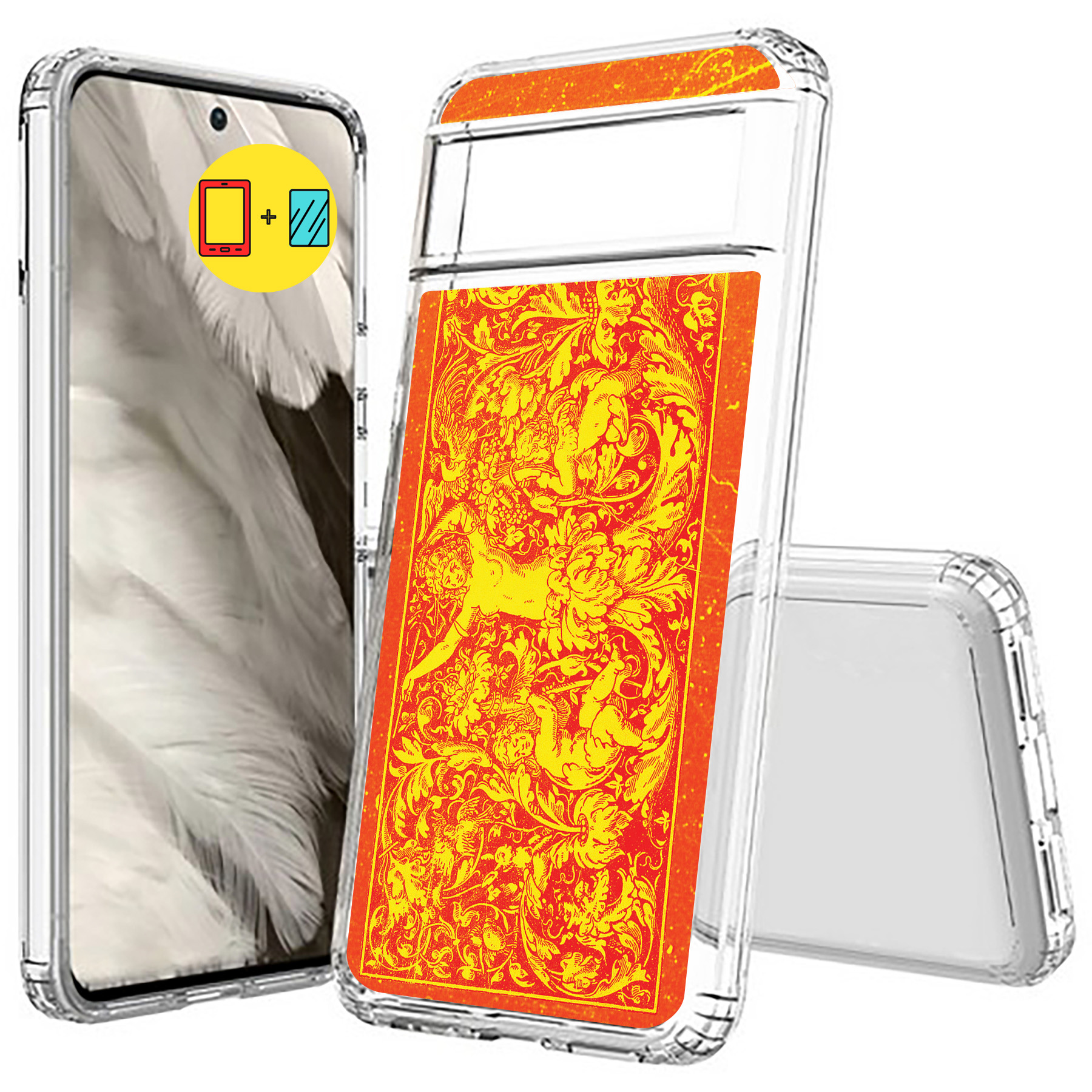 TalkingCase Hybrid Phone Cover Compatible for Google Pixel 7a, Goddess ...