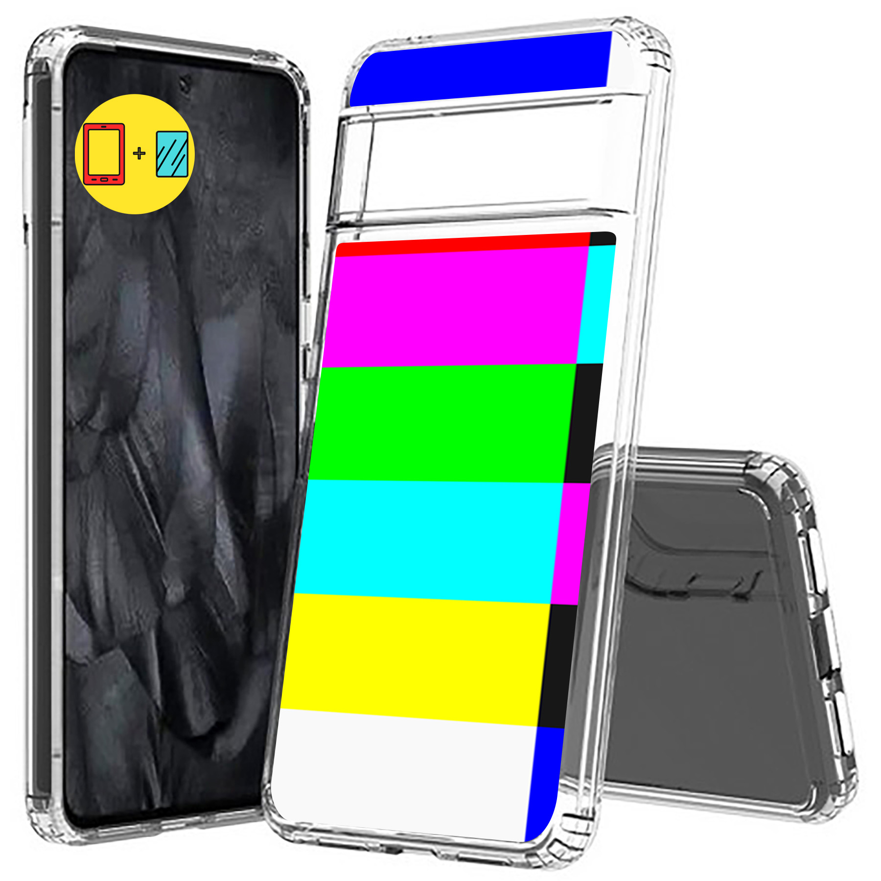 TalkingCase Hybrid Phone Cover Compatible for Google Pixel 8 Pro, TV ...