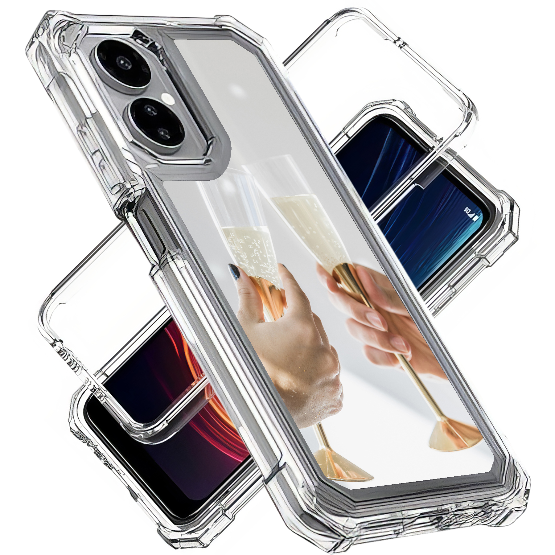 TalkingCase Personalize Full Body Phone Case Cover Made for Boost ...