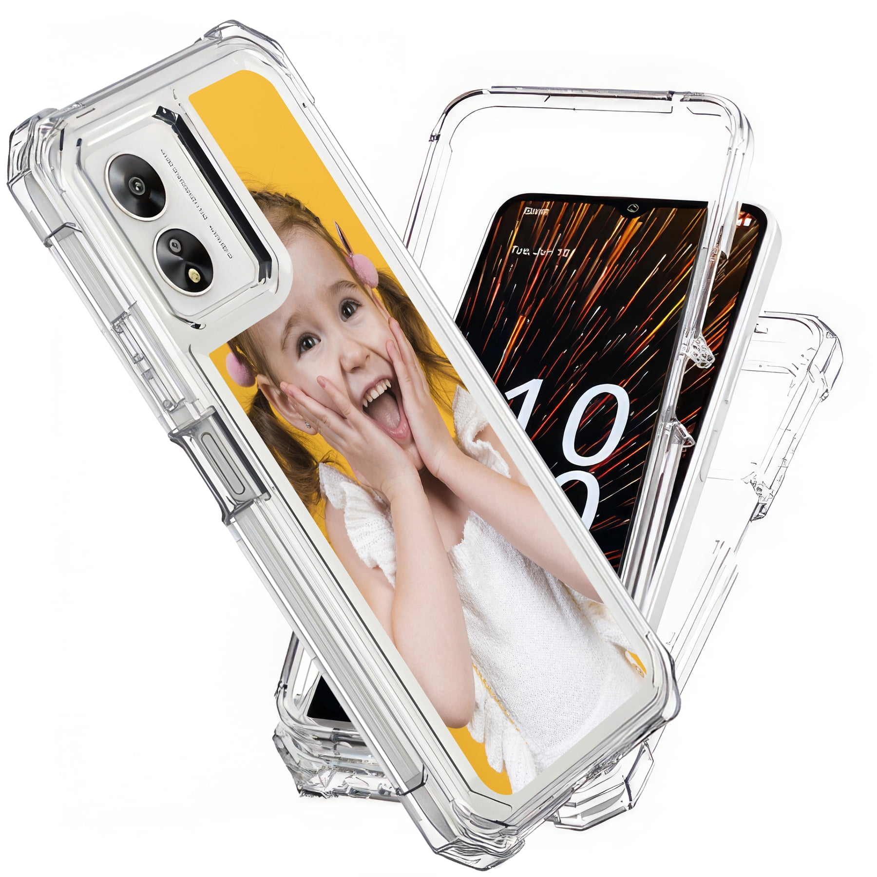 TalkingCase Personalize Full Body Phone Case Cover Made for Boost ...