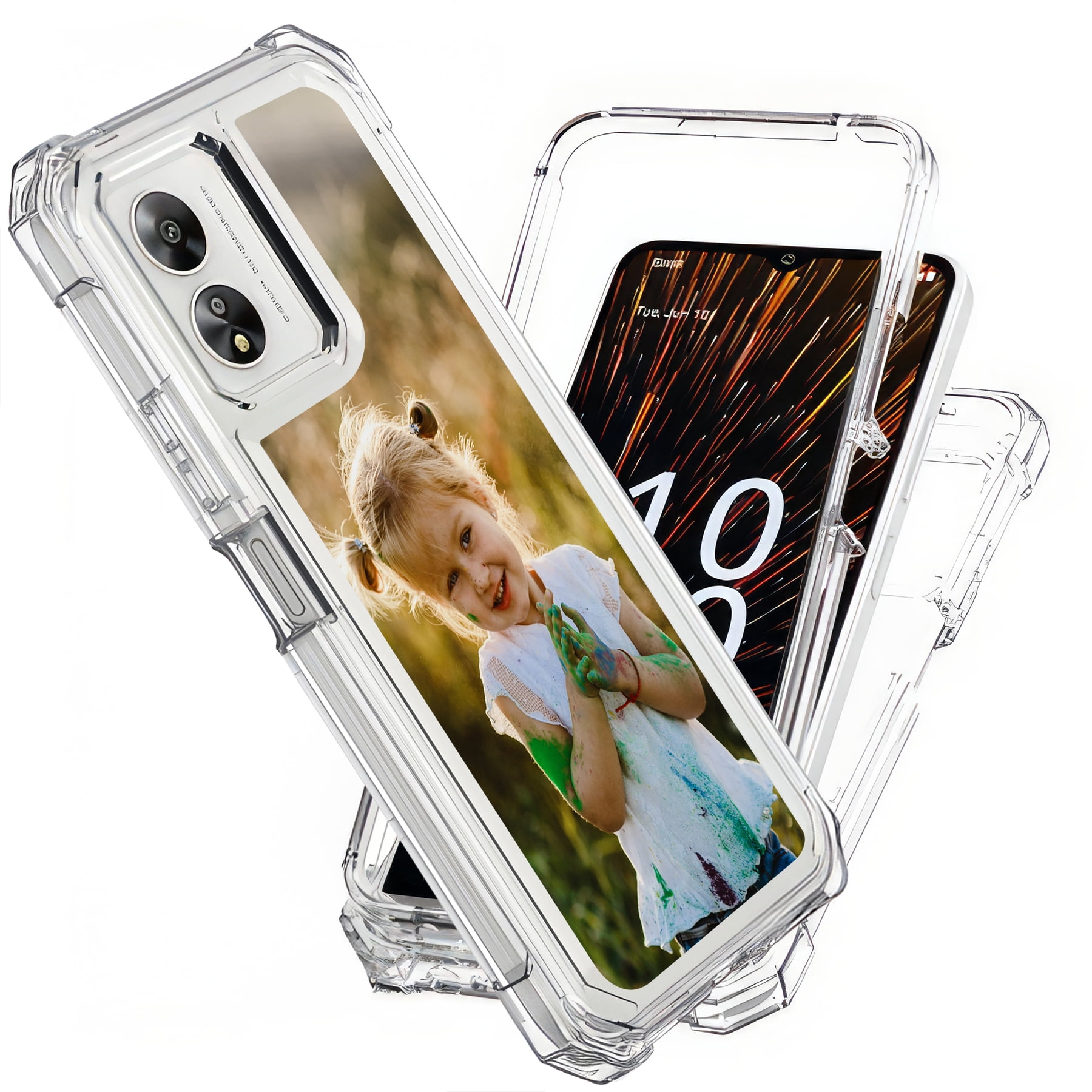 TalkingCase Personalize Full Body Phone Case Cover Made for Boost Mobile Summit 5G 2024(Not ...