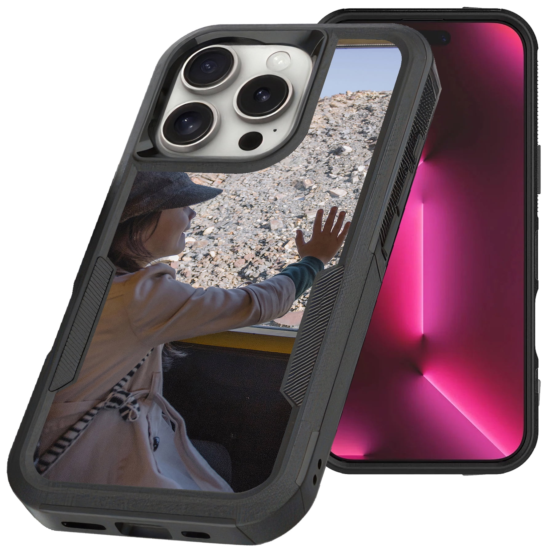 TalkingCase Personalize Hybrid Dual-Layer Phone Case Cover Made for ...