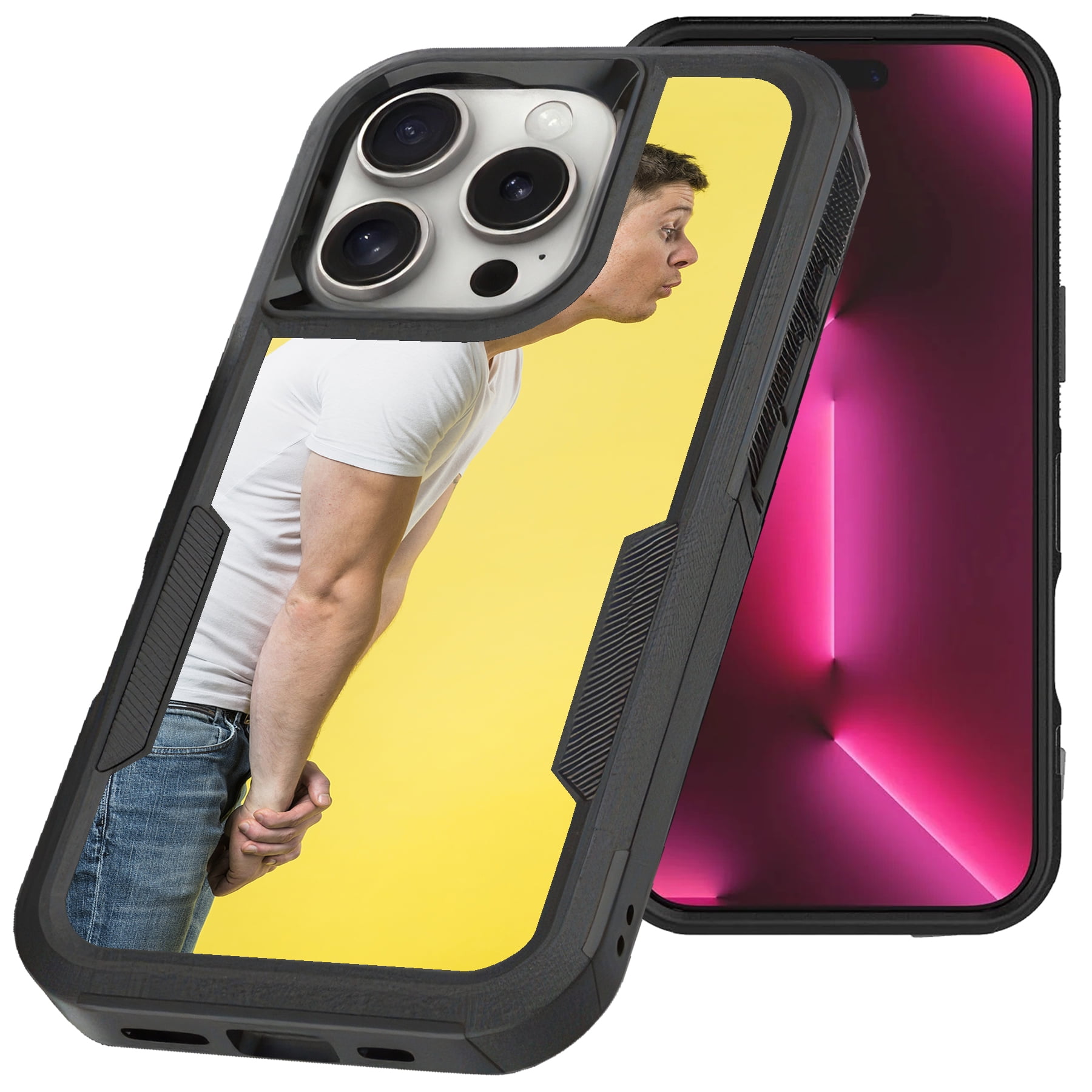 TalkingCase Personalize Hybrid Dual-Layer Phone Case Cover Made for ...