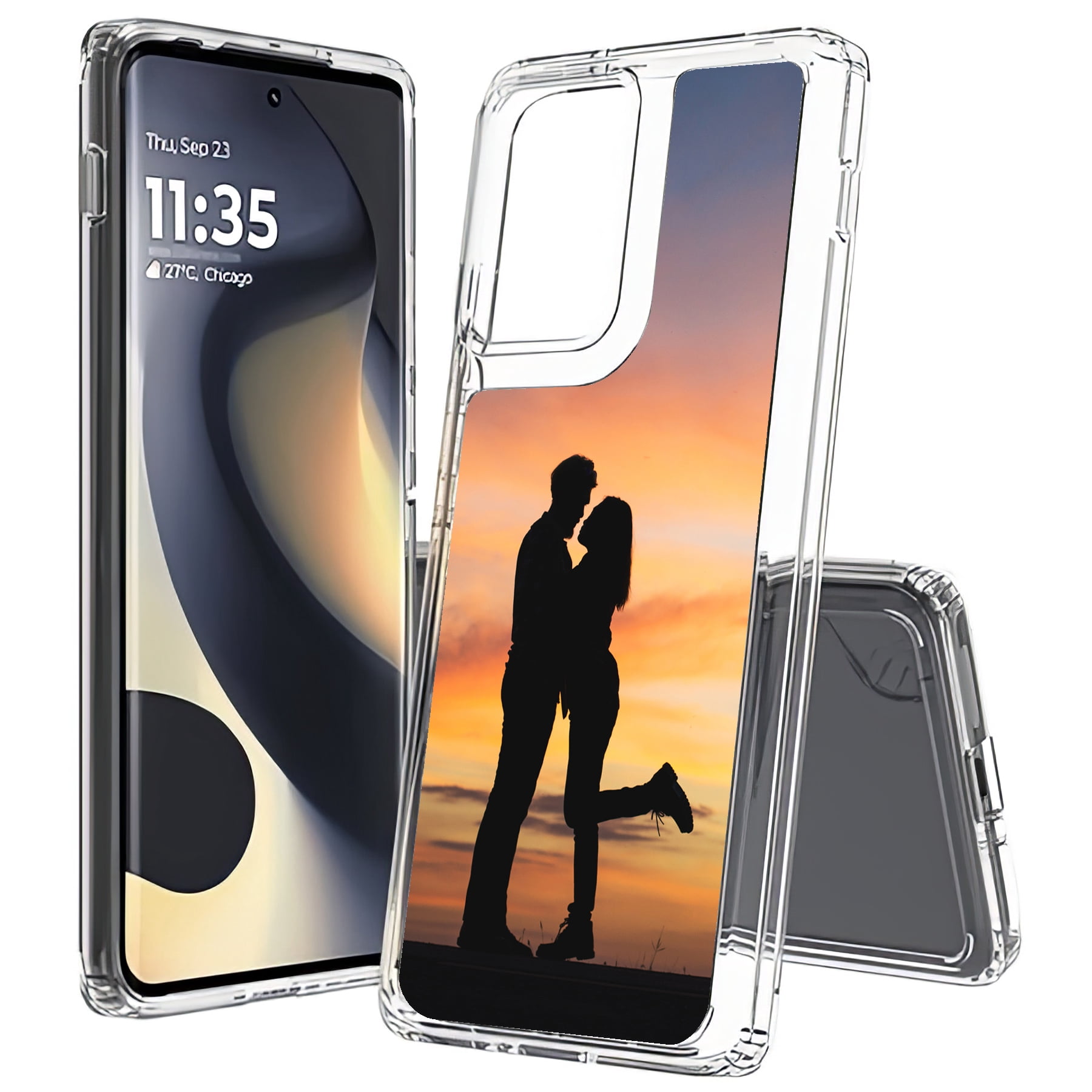 TalkingCase Personalize Slim Fit Phone Case Cover Made for Motorola ...
