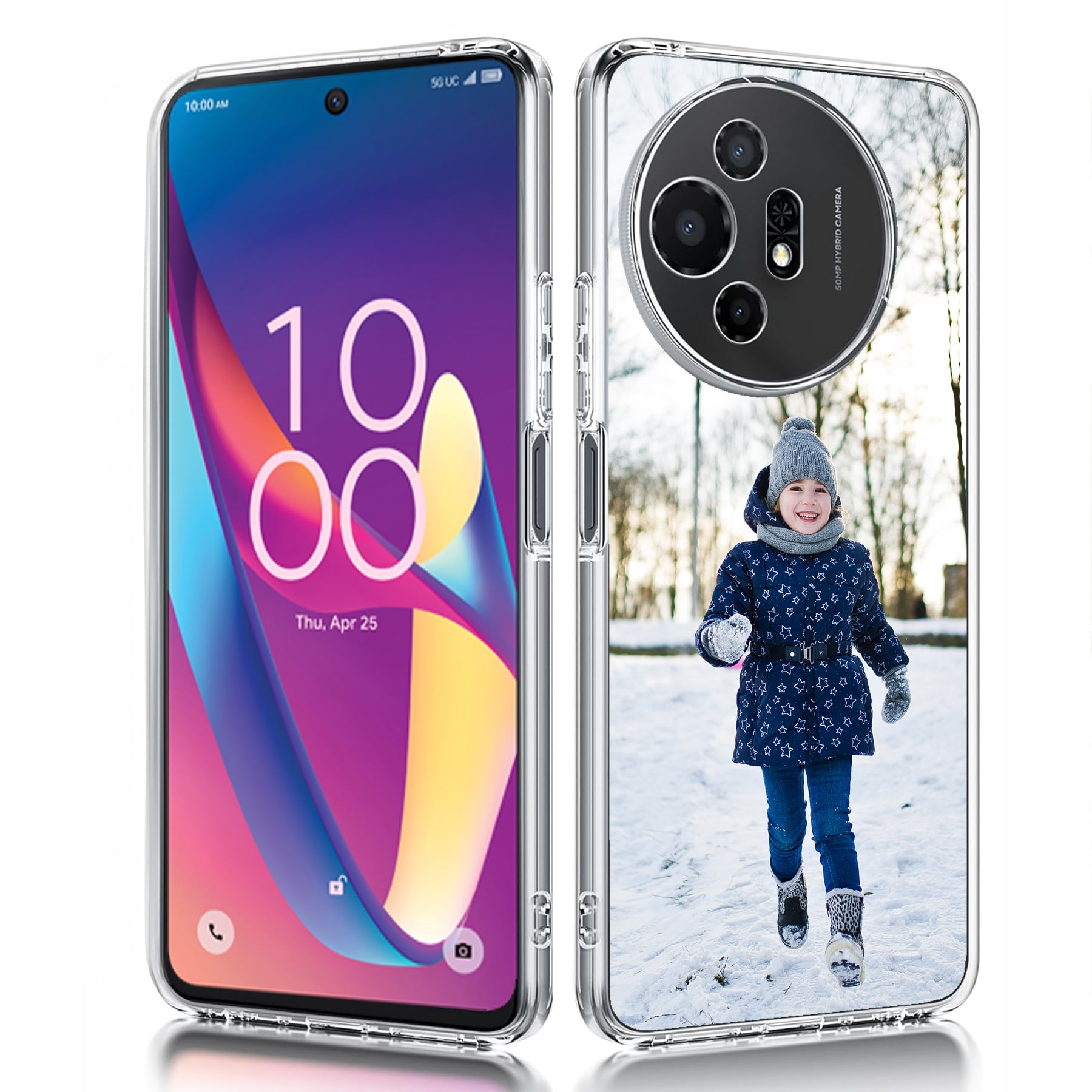 TalkingCase Personalize Slim Fit Phone Case Cover Made for TCL 50 XL 5G ...