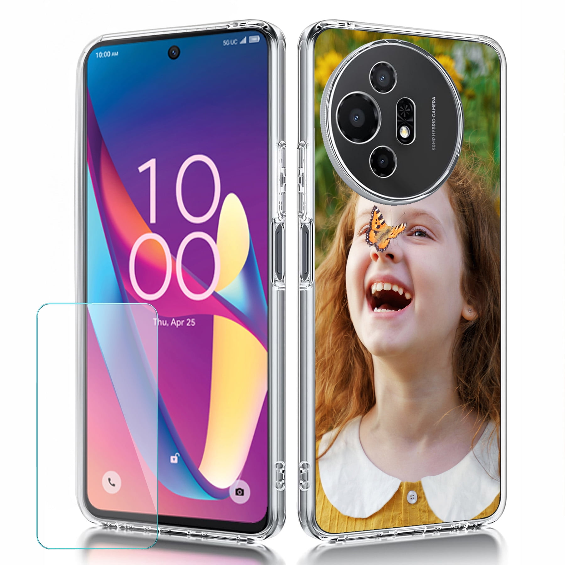 TalkingCase Personalize Slim Fit Phone Case Cover Made for TCL 50 XL 5G ...