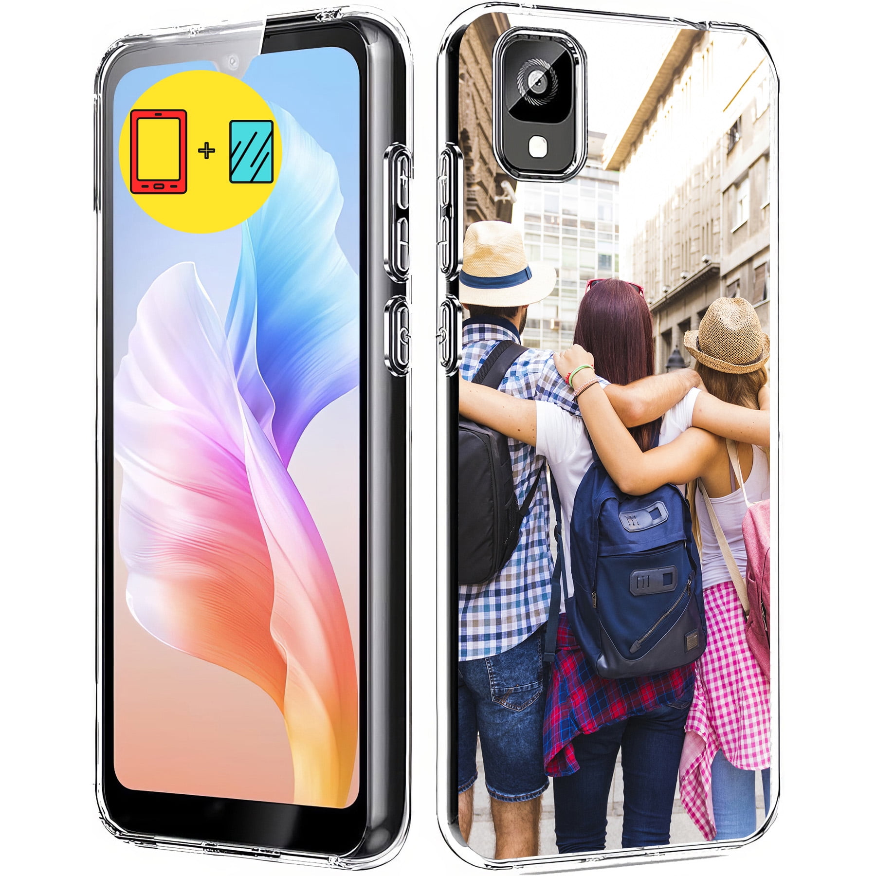 Talkingcase Personalize Slim Fit Phone Case Cover For Tcl 30 Z 30 Le