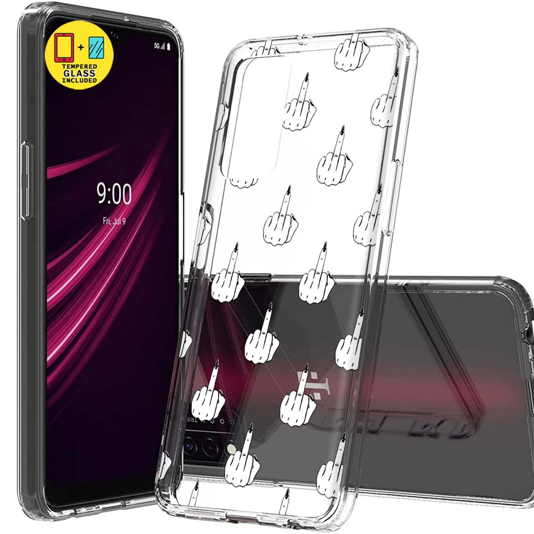 TalkingCase Slim Case Compatible for TCL REVVL V PLUS 5G, T-Mobile ...