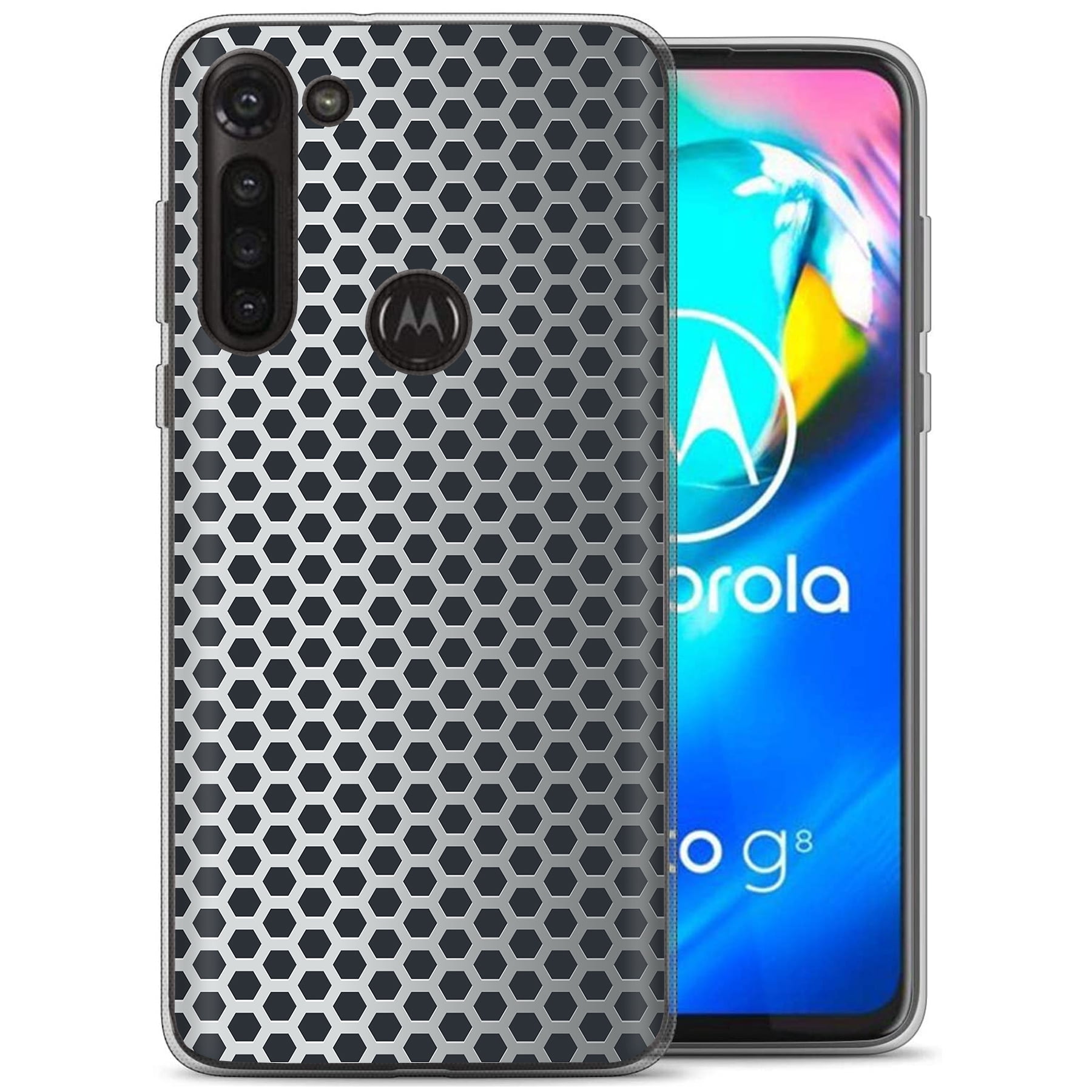 TalkingCase Slim Case Compatible for Motorola Moto G8 Power, Steel ...