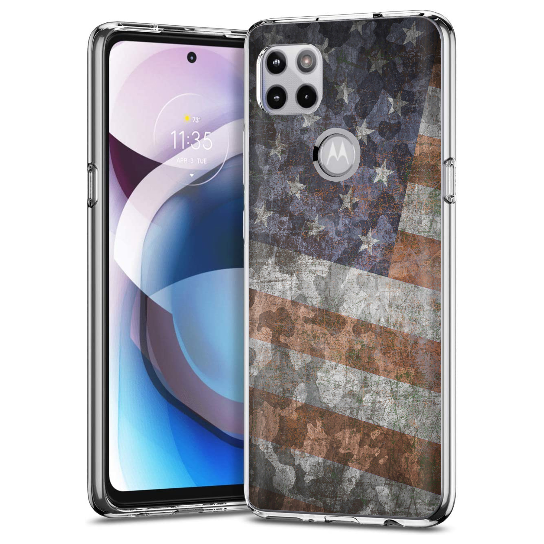 TalkingCase Slim Case Compatible for Motorola One 5G Ace/5G UW Ace, US ...