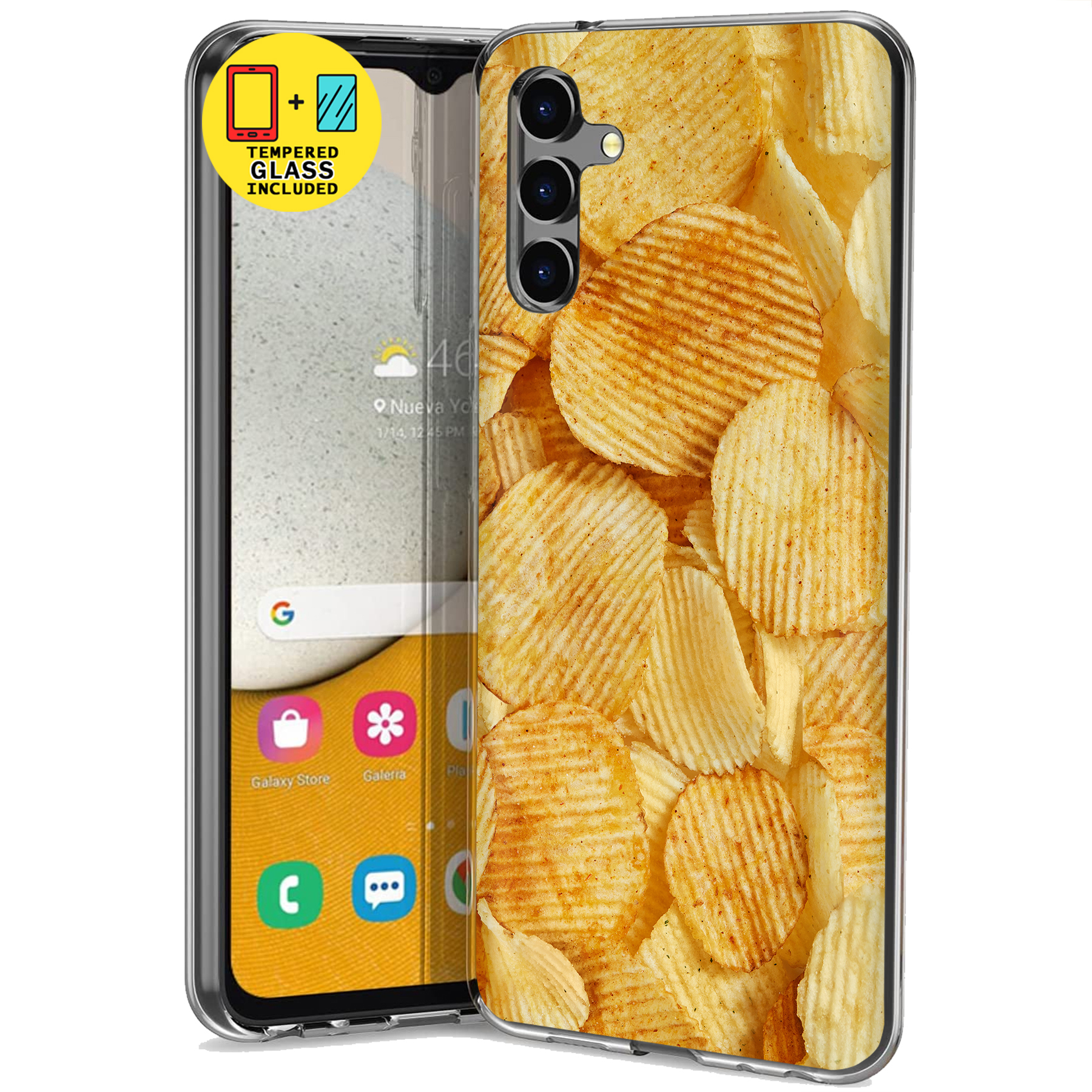 TalkingCase Slim Case Compatible for Samsung Galaxy A13 5G, Glass ...