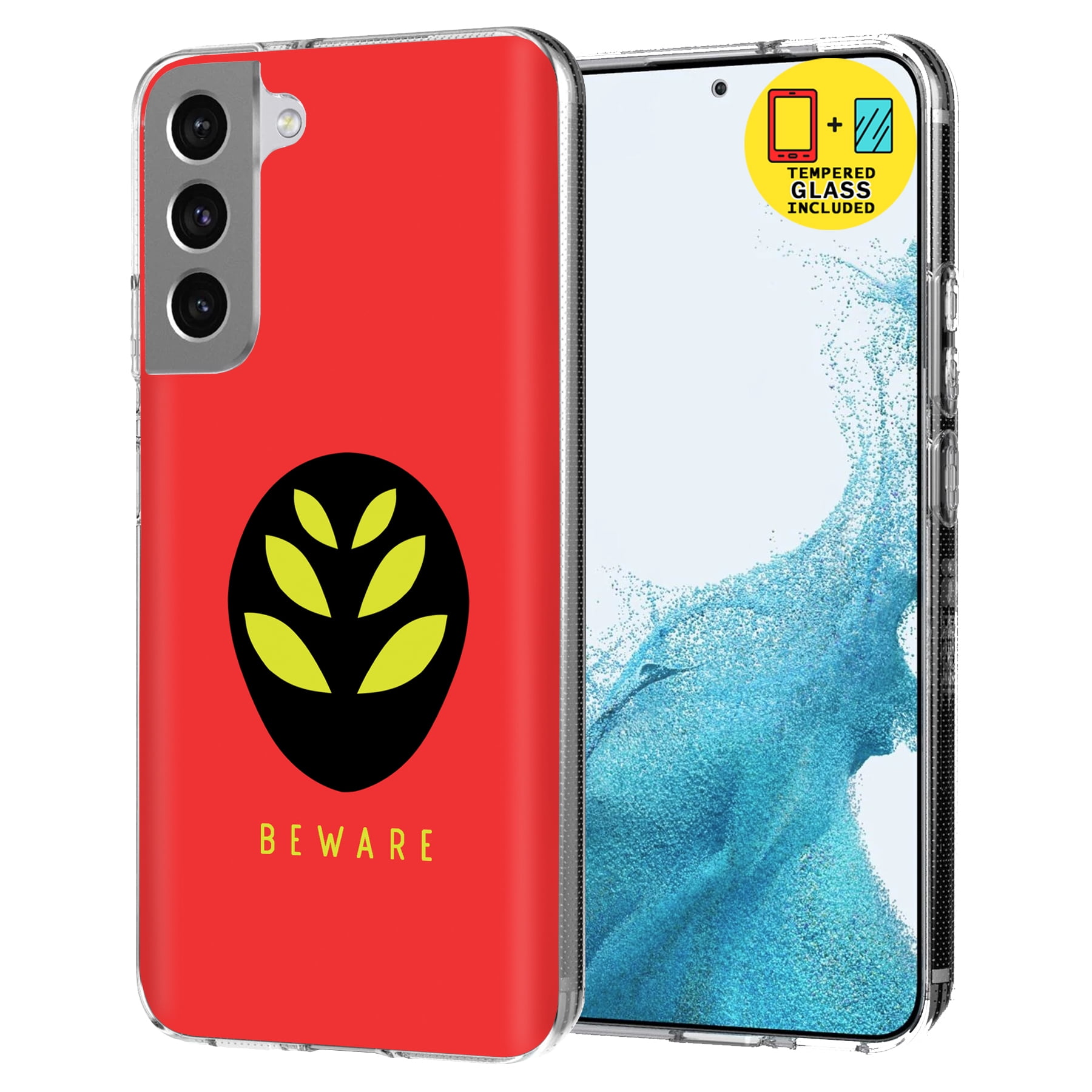 TalkingCase Slim Case Compatible for Samsung Galaxy S22 5G, Glass ...