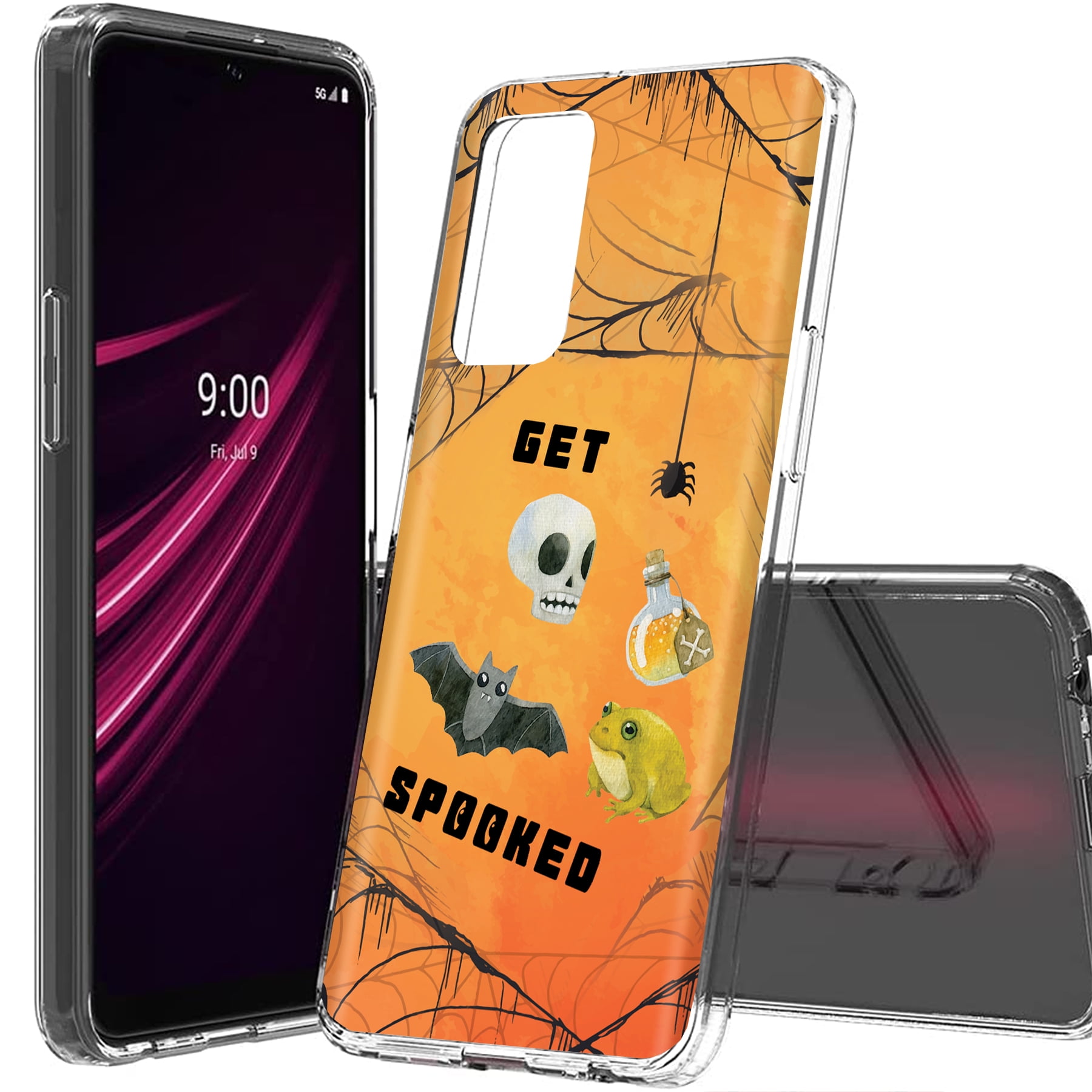 TalkingCase Slim Case Compatible for TCL REVVL V PLUS 5G, T-Mobile REVVL V Plus+ 5G, Spooked ...