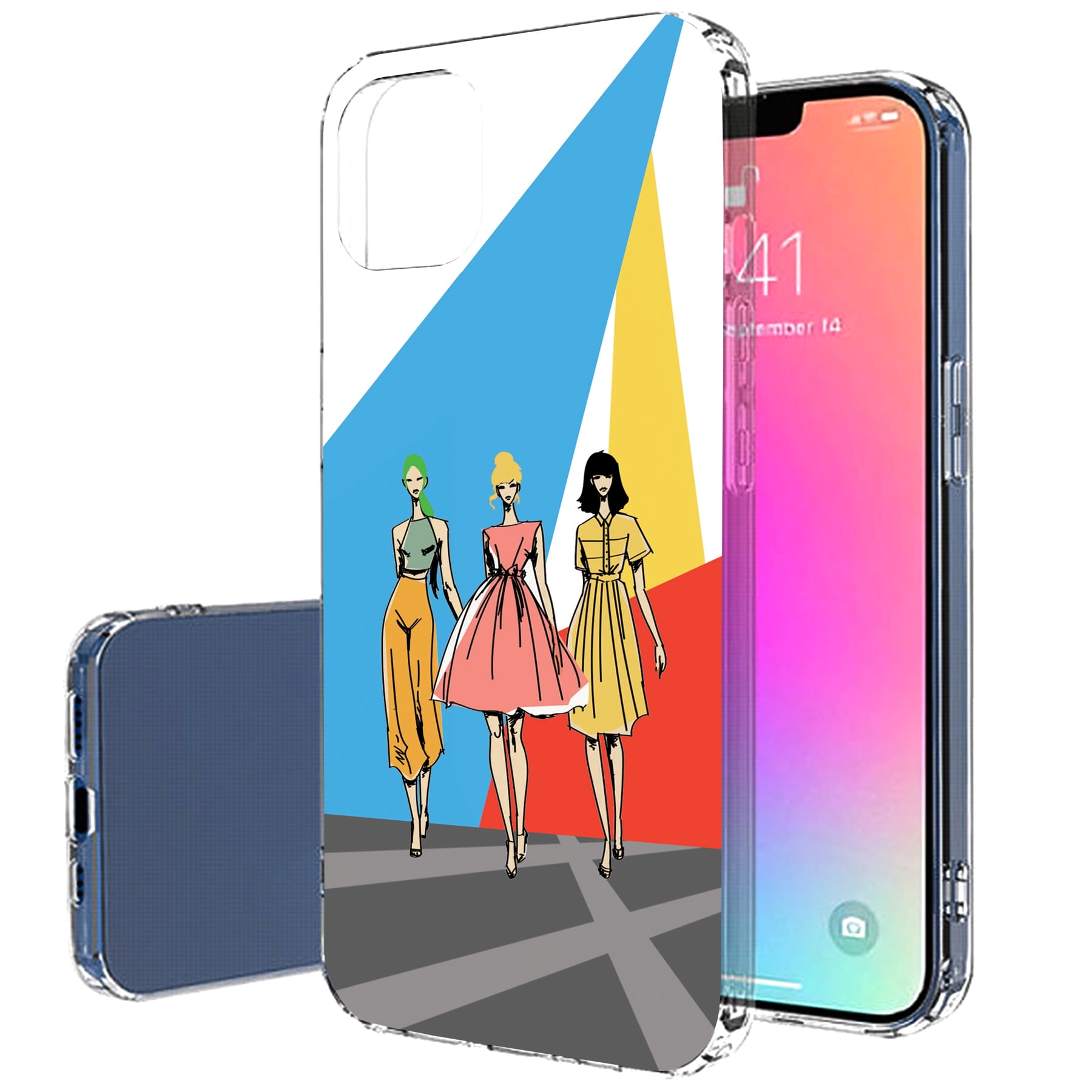 TalkingCase Slim Case for Apple iPhone 13 Pro Max, Runway Fashion Girl ...