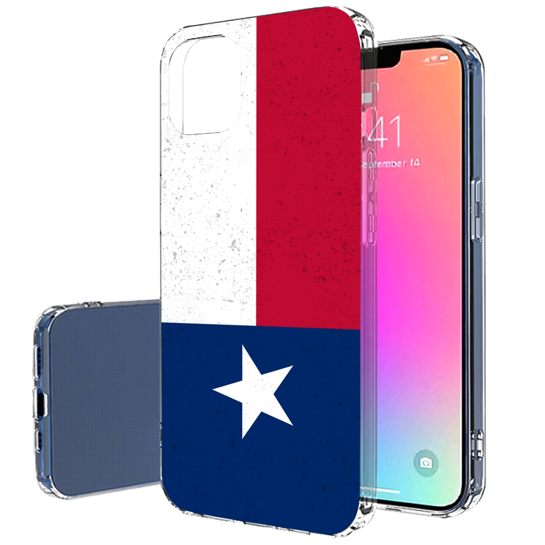 TalkingCase Slim Case for Apple iPhone 13 Pro Max, Texas State Flag ...