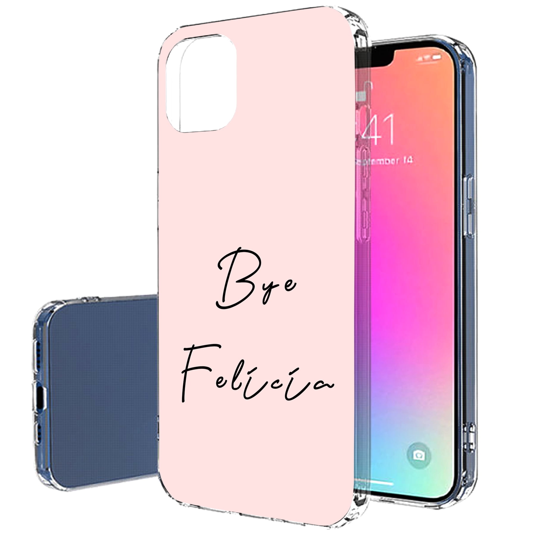 TalkingCase Slim Case for Apple iPhone 14, Slim Thin Gel Tpu Cover, Bye ...