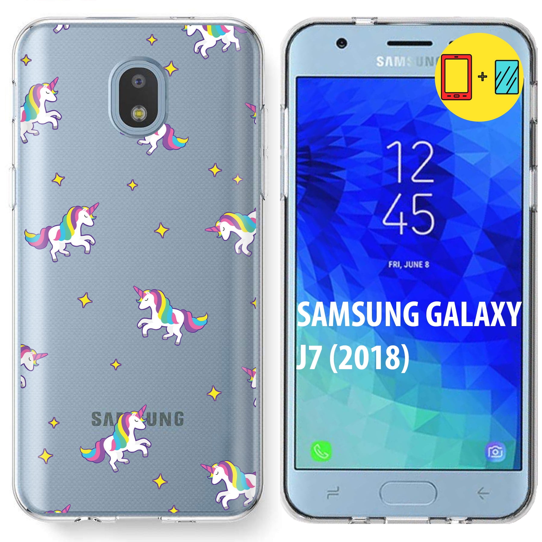 TalkingCase Slim Fit Phone Case Compatible for Samsung Galaxy J7 2018 ...