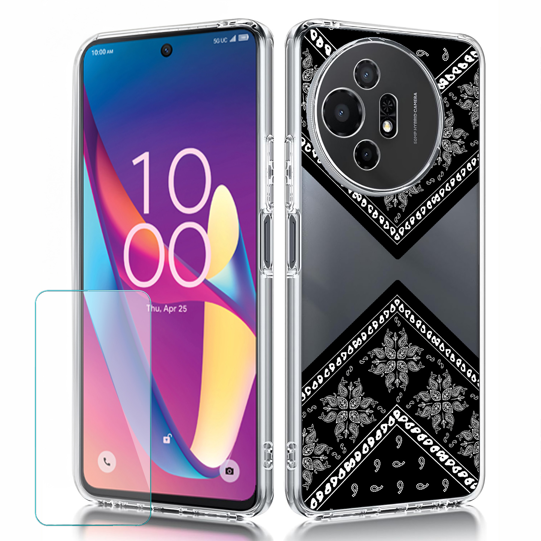 TalkingCase Slim Fit Phone Case Compatible for TCL 50 XL 5G / 50 XL ...