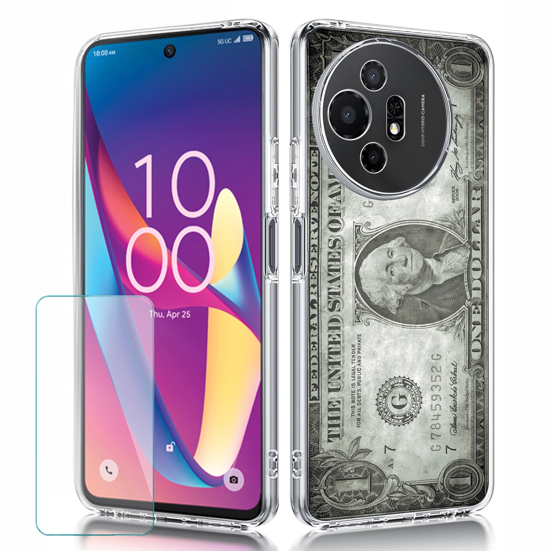 TalkingCase Slim Fit Phone Case Compatible for TCL 50 XL 5G / 50 XL ...