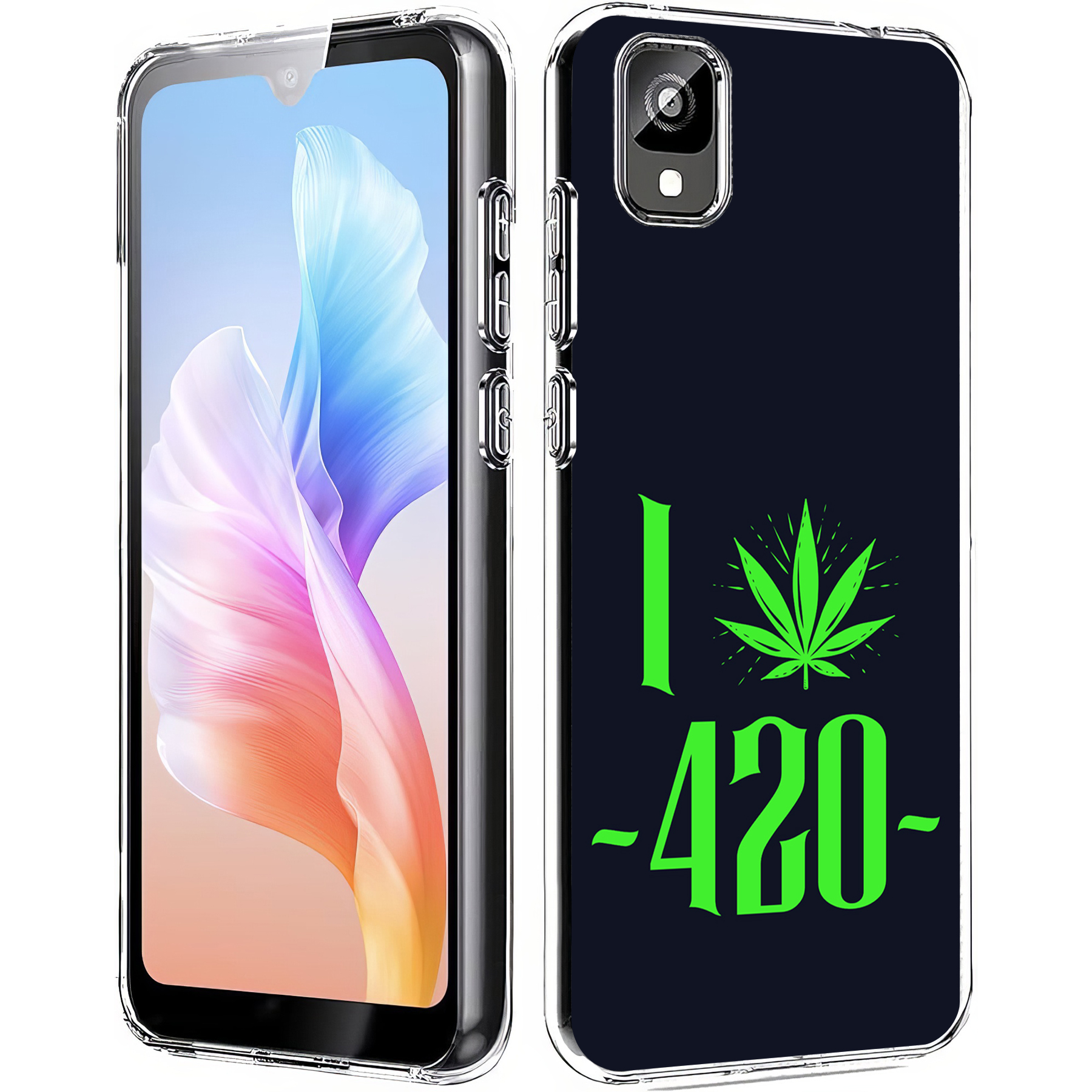 TalkingCase Slim Fit Phone Case Compatible for TCL 30 Z / 30 LE, I Love ...