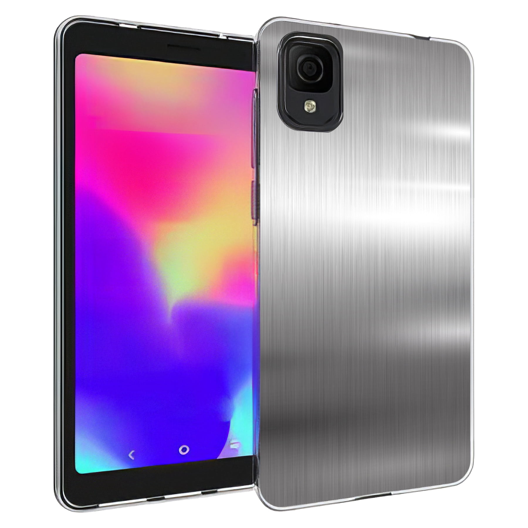 TalkingCase Slim Fit Phone Case Compatible for TCL ION Z, Brushed ...