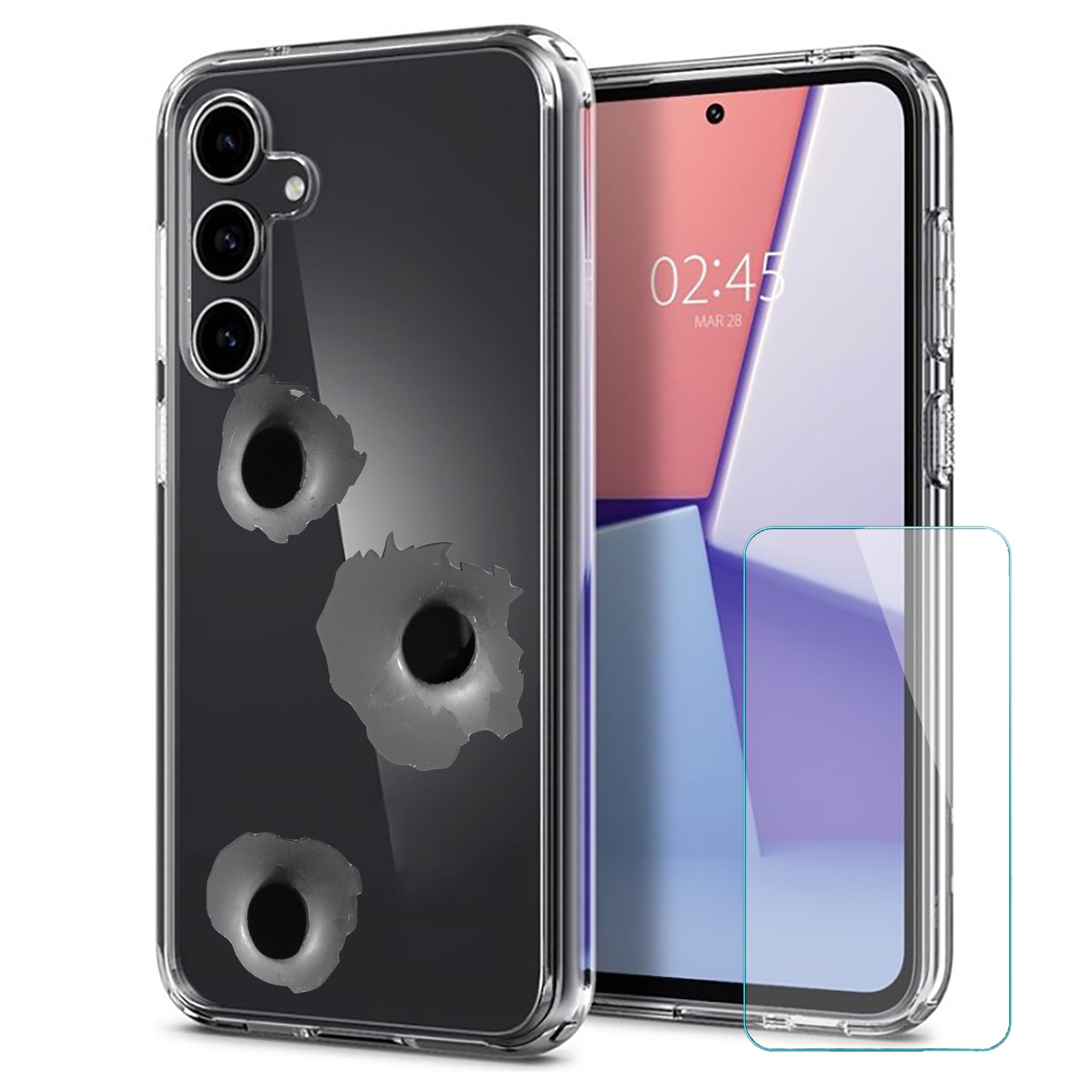 TalkingCase Slim Fit Phone Case Made for Samsung Galaxy S23 FE, Bullet ...