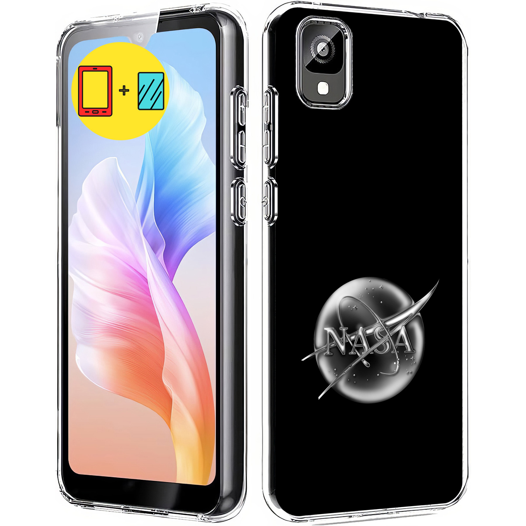 TalkingCase Slim Fit Phone Case Made for TCL 30 Z / 30 LE, NASA Space ...