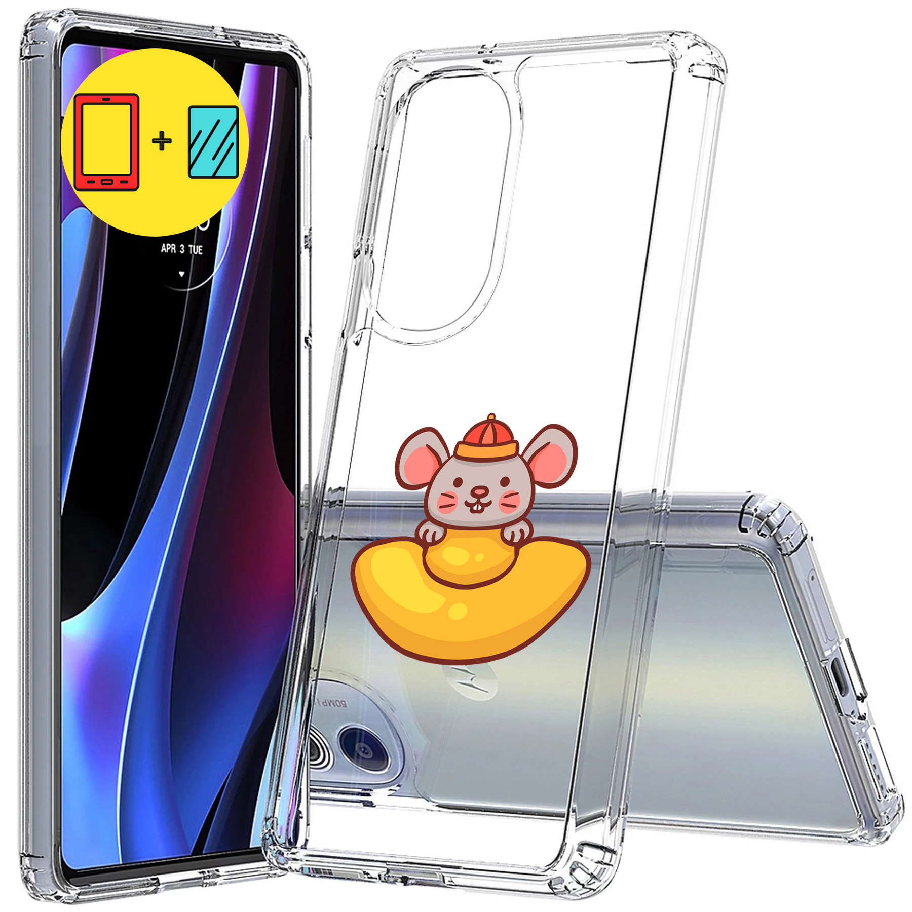 TalkingCase Slim Phone Case Compatible for Motorola Edge 2022, Year Of ...