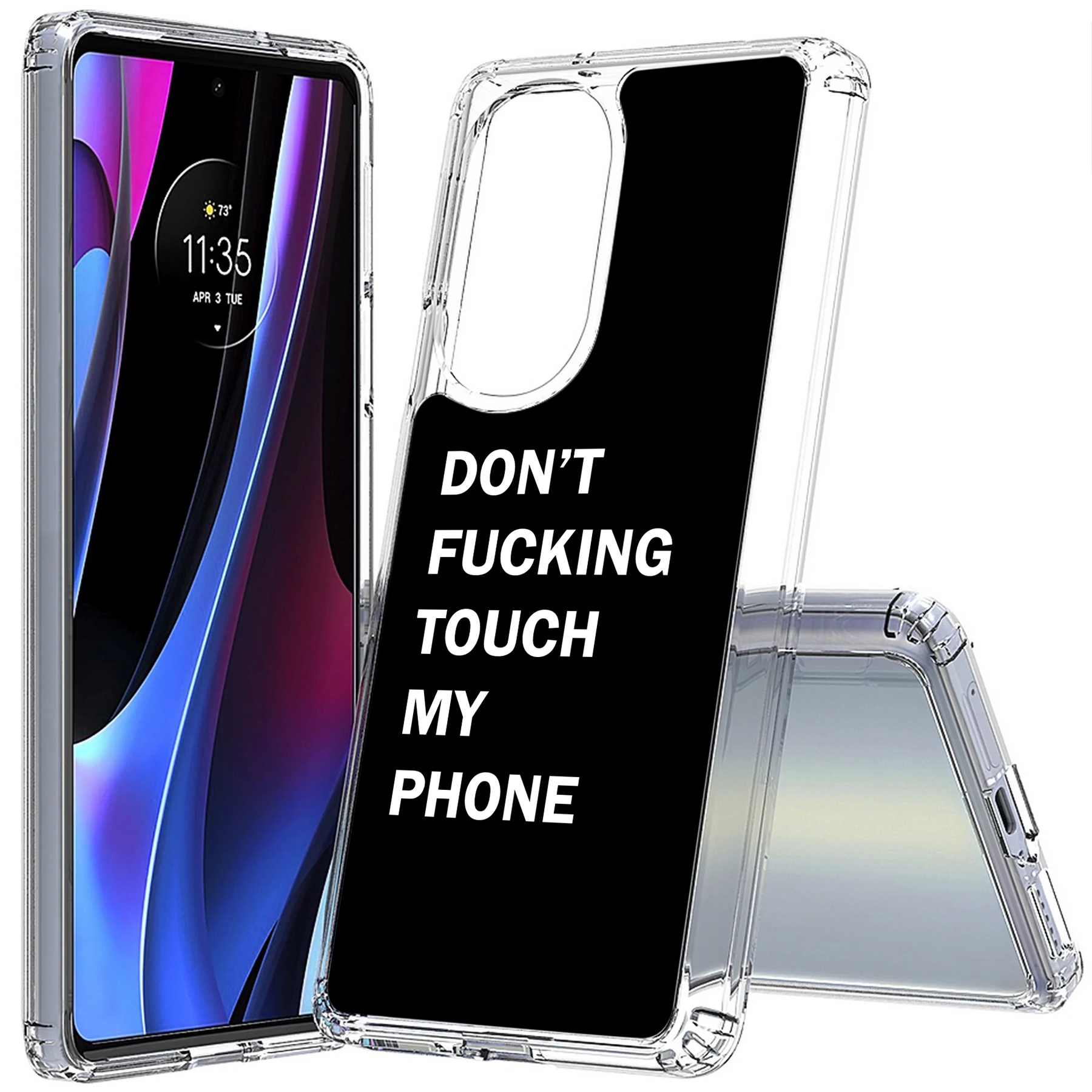 TalkingCase Slim Phone Case Compatible for Motorola Edge Plus 5G UW ...