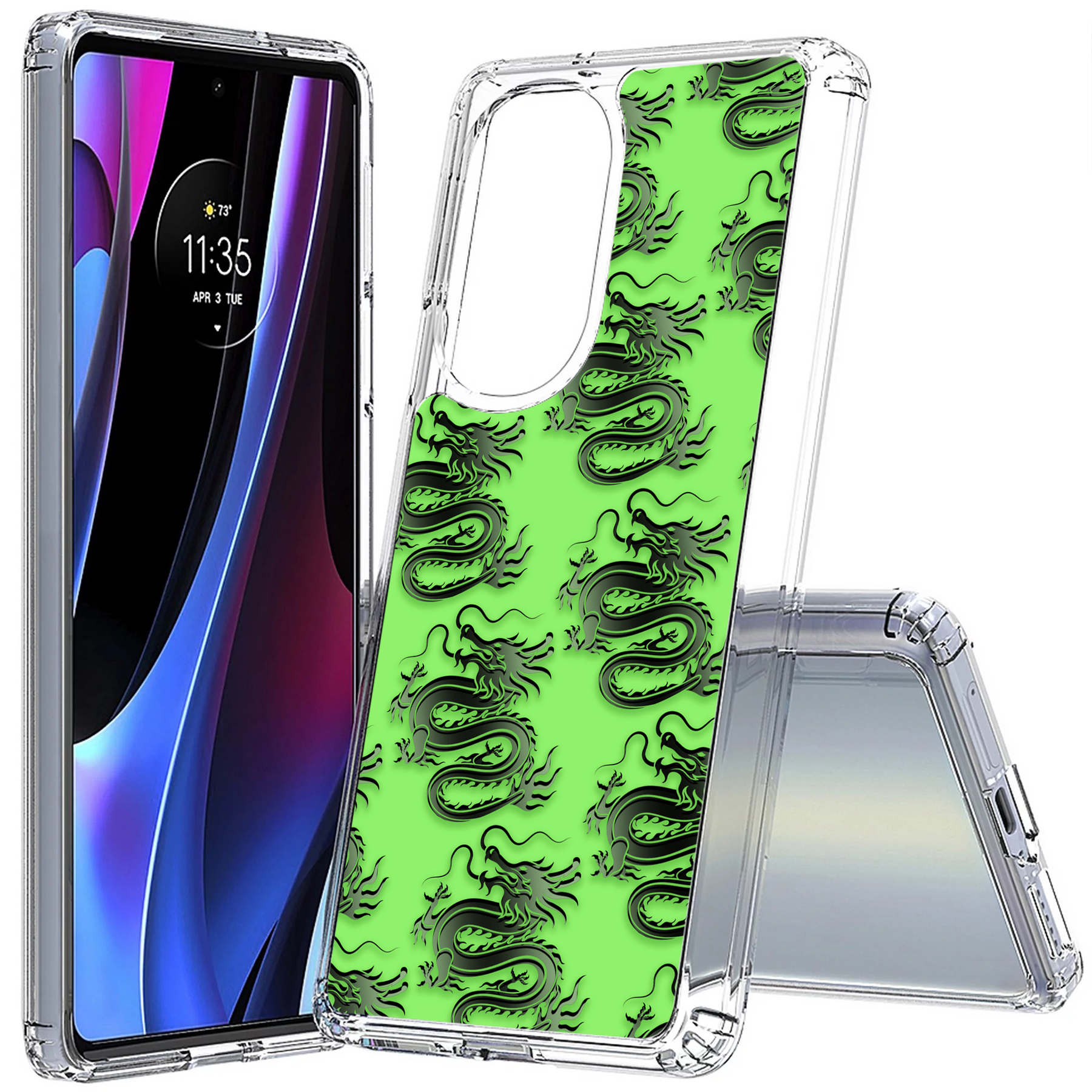 TalkingCase Slim Phone Case Compatible for Motorola Edge Plus 5G UW 2022/ Edge+ 2022/ Edge 30 ...