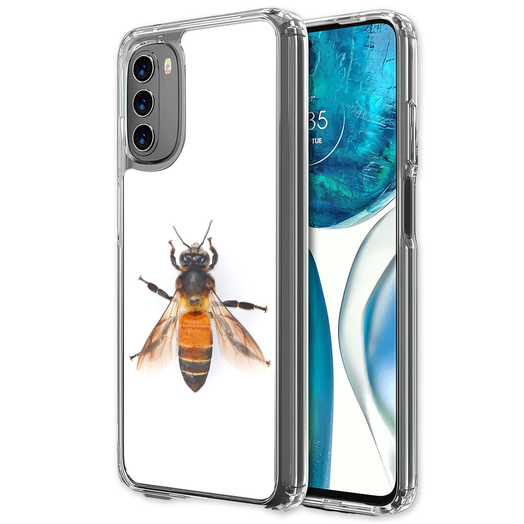 TalkingCase Slim Phone Case Compatible for Motorola Moto G 5G 2022, Bee ...