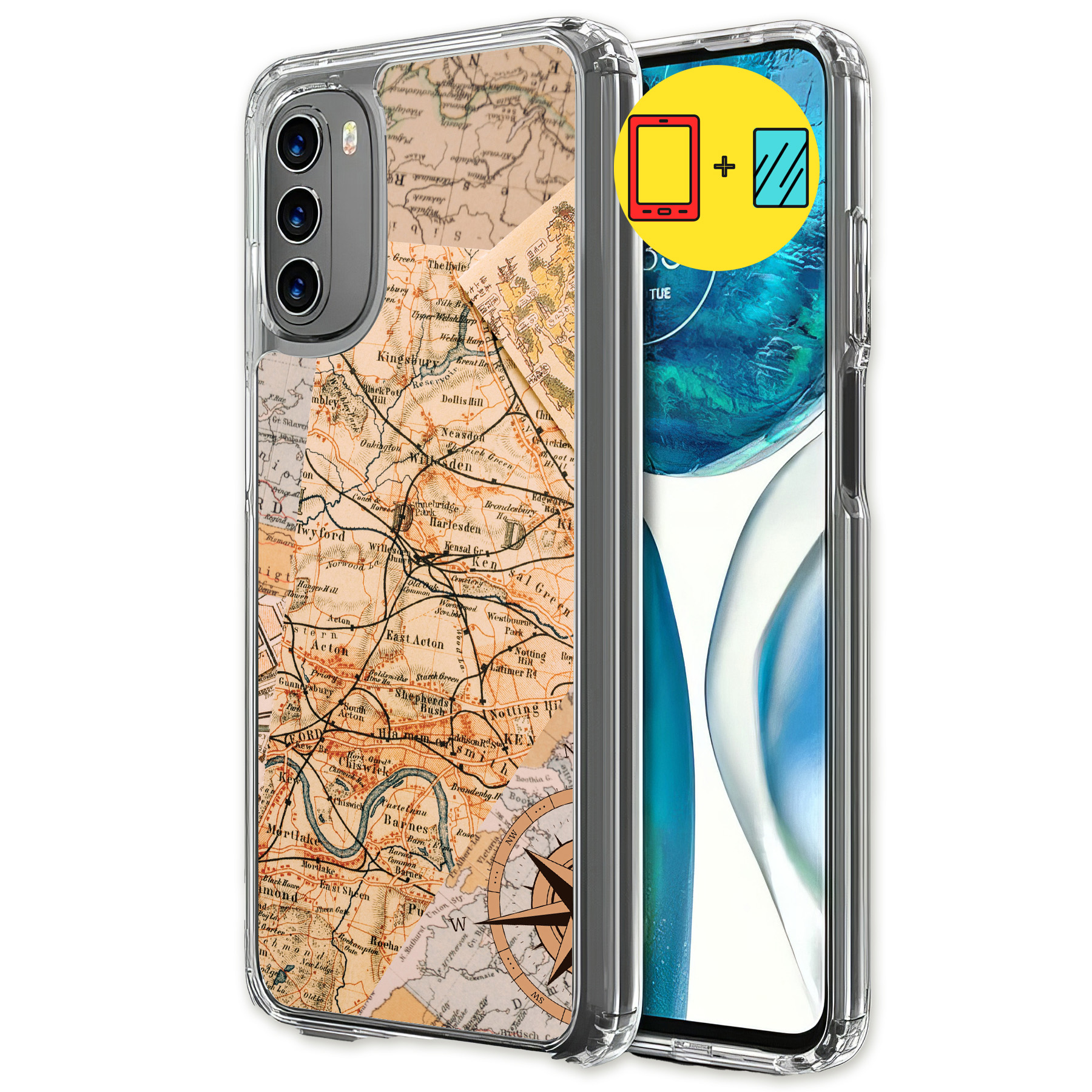 TalkingCase Slim Phone Case Compatible for Motorola Moto G 5G 2022 ...