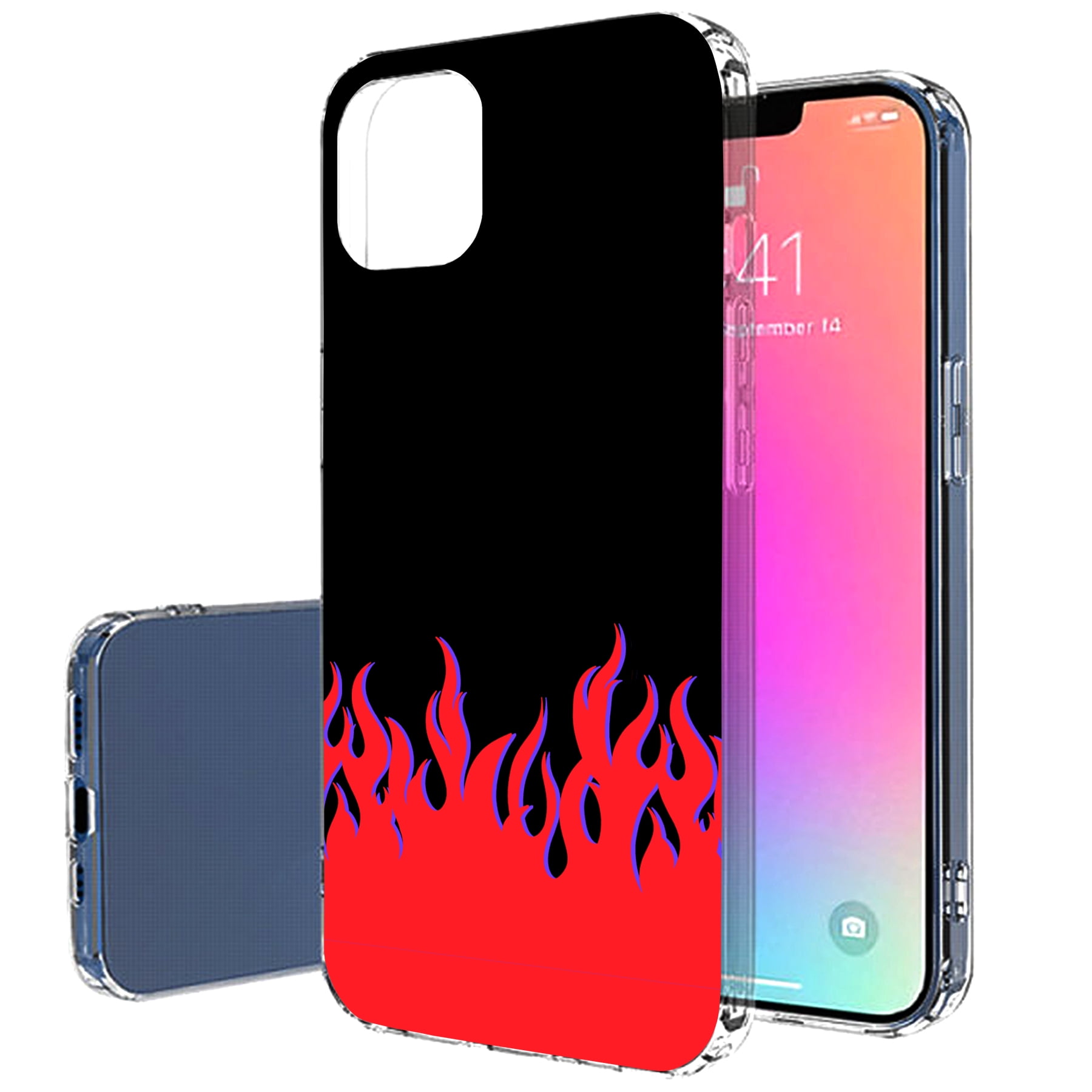 TalkingCase Slim Phone Case Compatible for Apple iPhone 14 Pro Max, Red ...